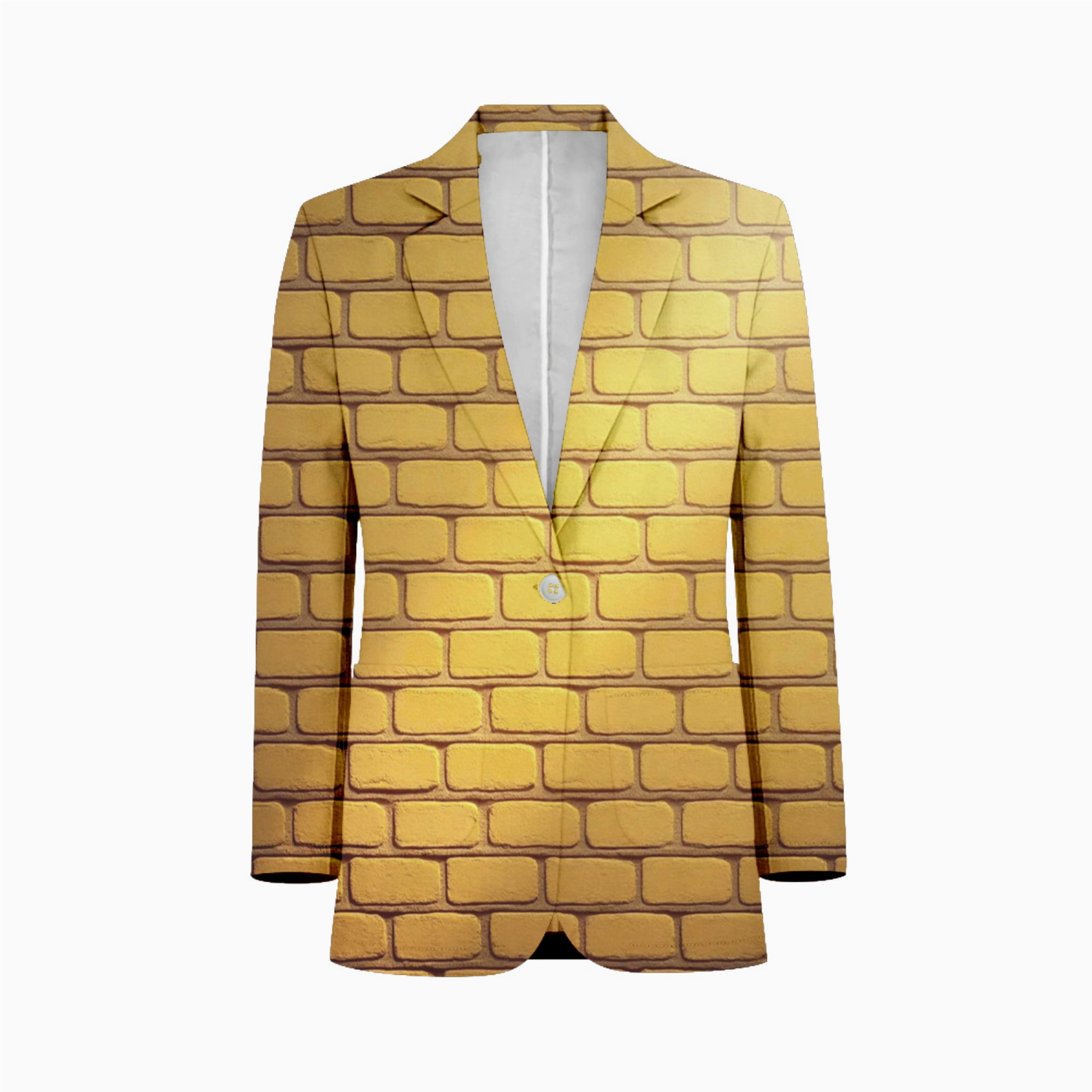 yellow Brick wall sunlight Mens Suits Shawl Collar Slim Fit Suit Mens ...