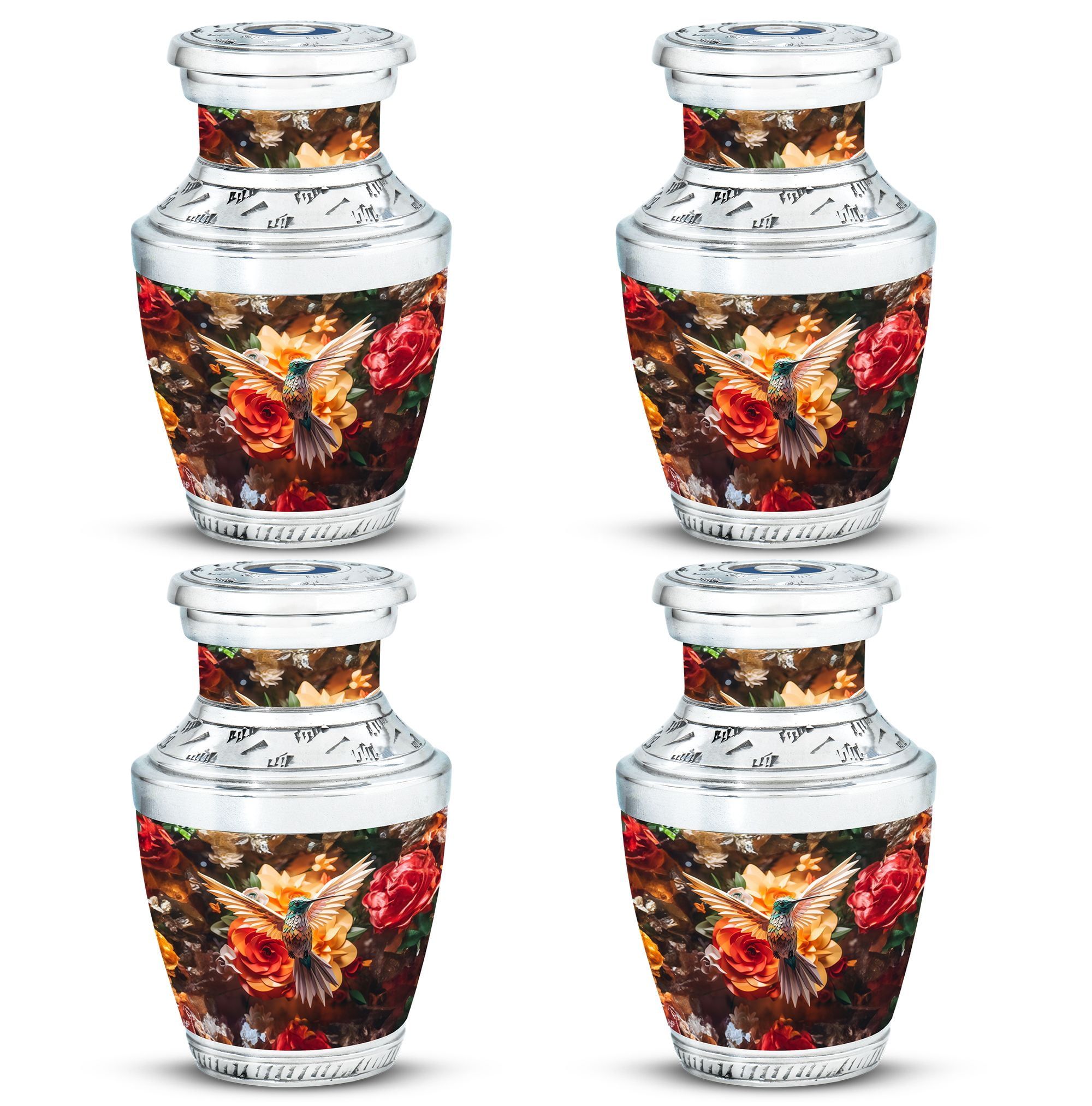 yellow_humming_bird_flying Sleek Petite Urn for Adult Ashes - Compact ...