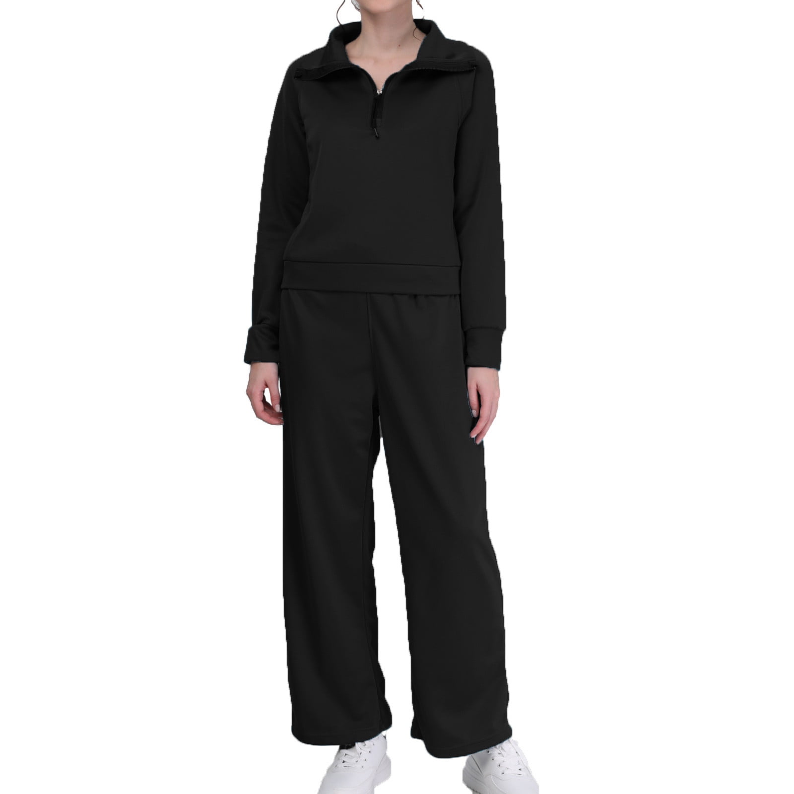 yievot Lounge Sets for Women 2024 Sweatsuit 2 Piece Outfits Half Zip ...