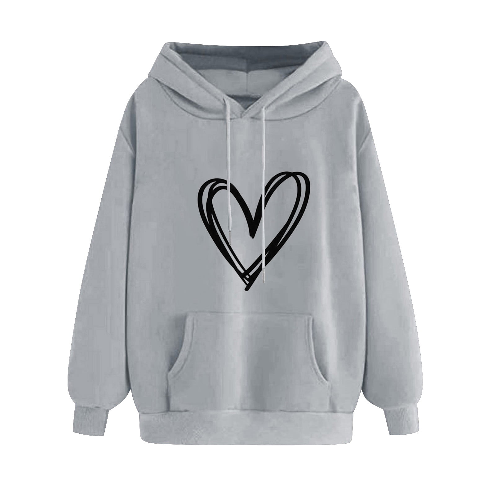yievot Women's Pullover Hoodie, Long Sleeve Printed Hooded Sweatshirts ...