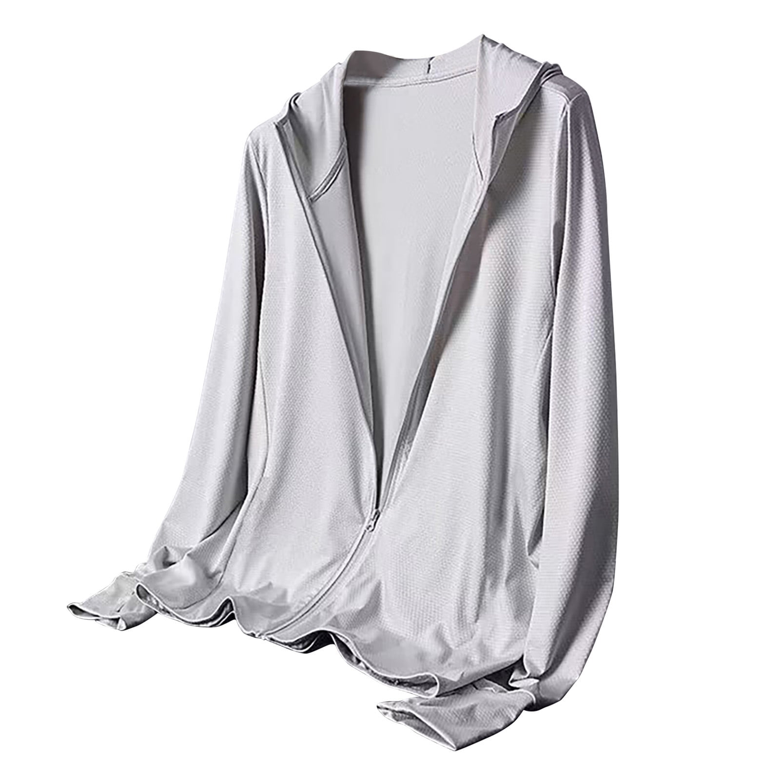 yillto Mens Hiking Jackets Lightweight Summer Sun Protection Zip up ...