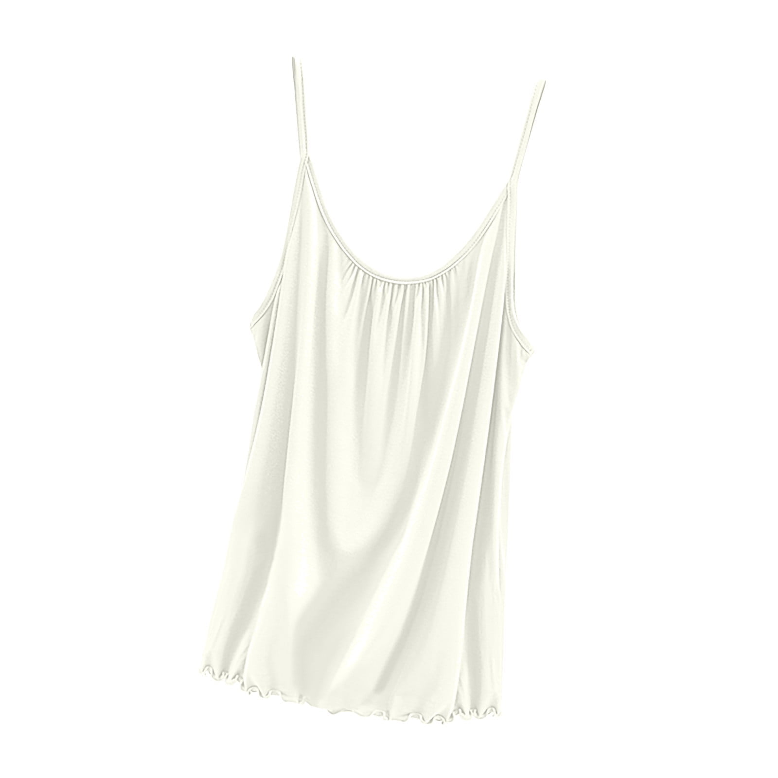 yillto V Neck Camisoles for Women Cami Undershirt Spaghetti Strap ...