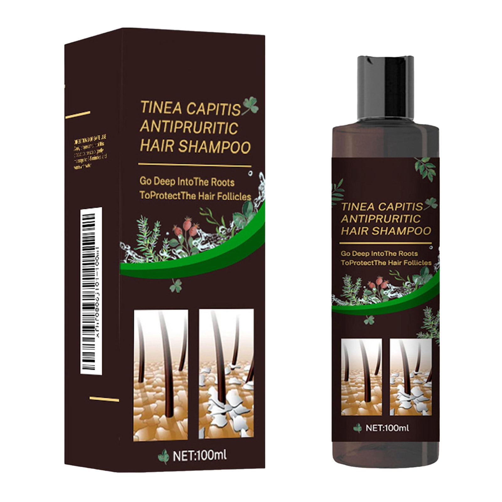 yocbz Anti-Dandruff Shampoo,for Folliculitis, Seborrheic Dermatitis ...