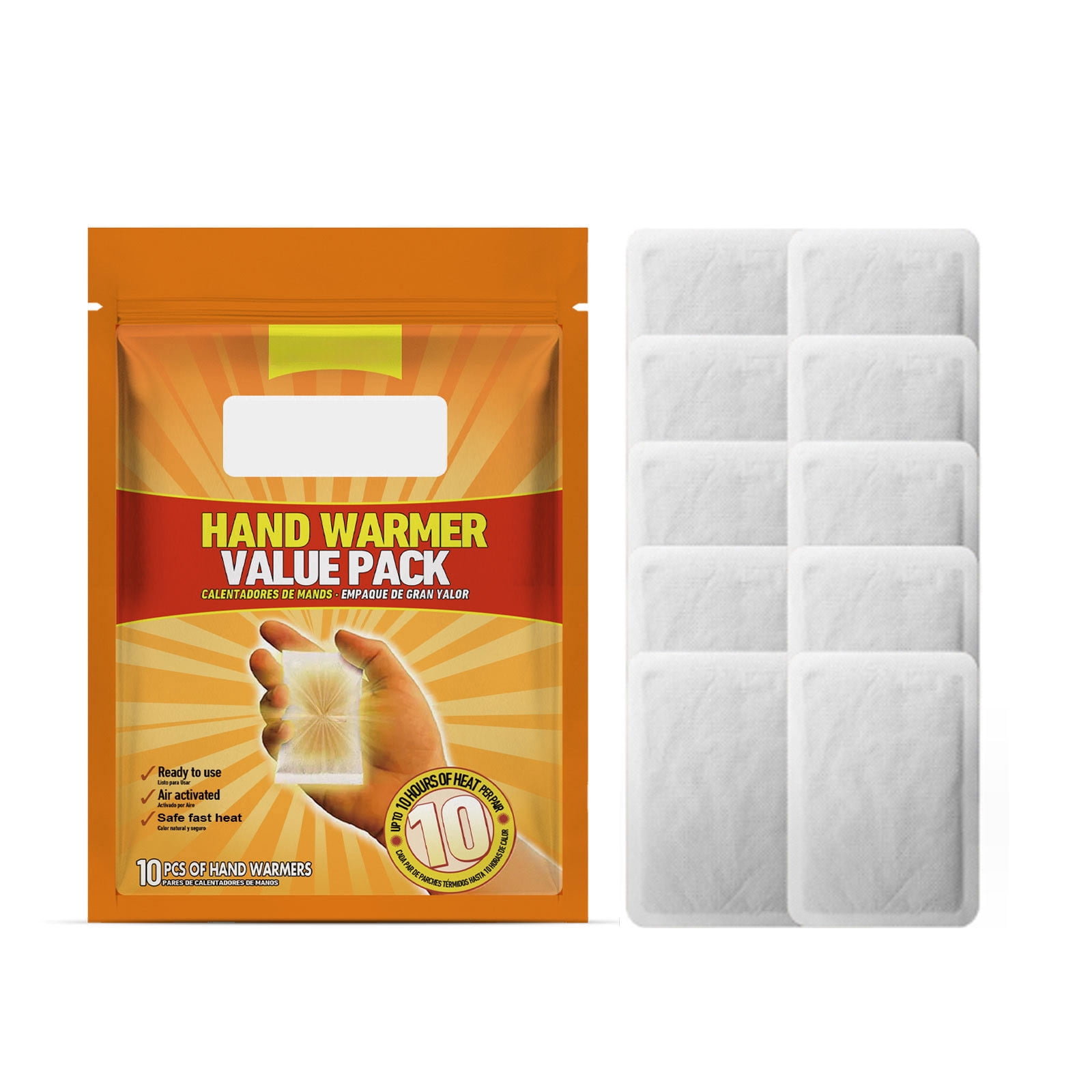 yocbz Hand Warmer Value Pack, 10 Count (Pack of 1) - Walmart.com