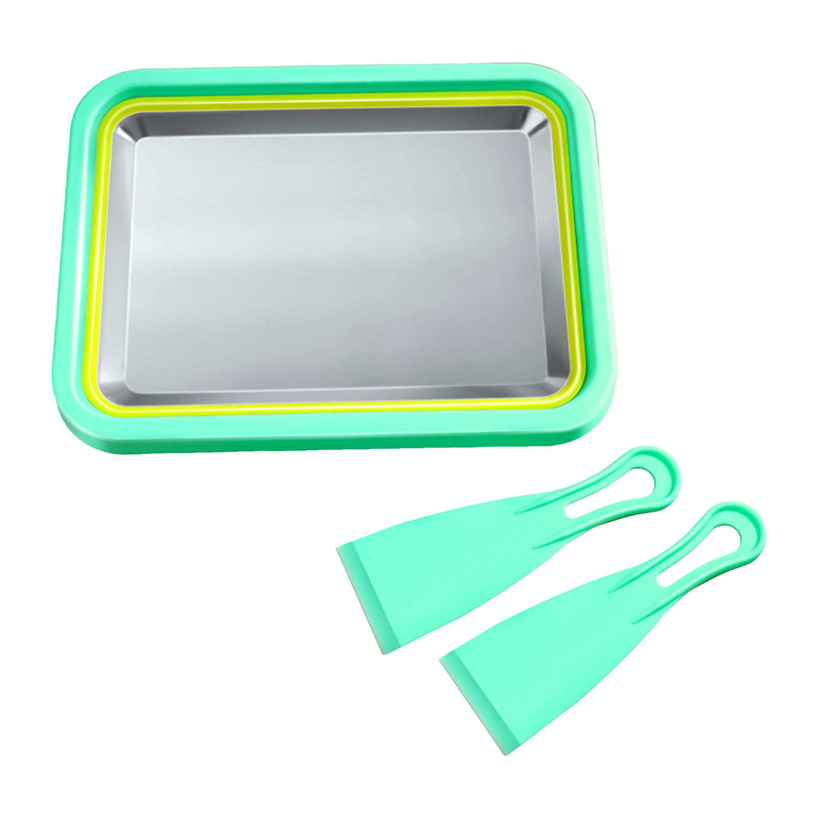 yocbz Portable Rolled Ice Cream Maker, DIY Rolled Ice Cream Kit with ...