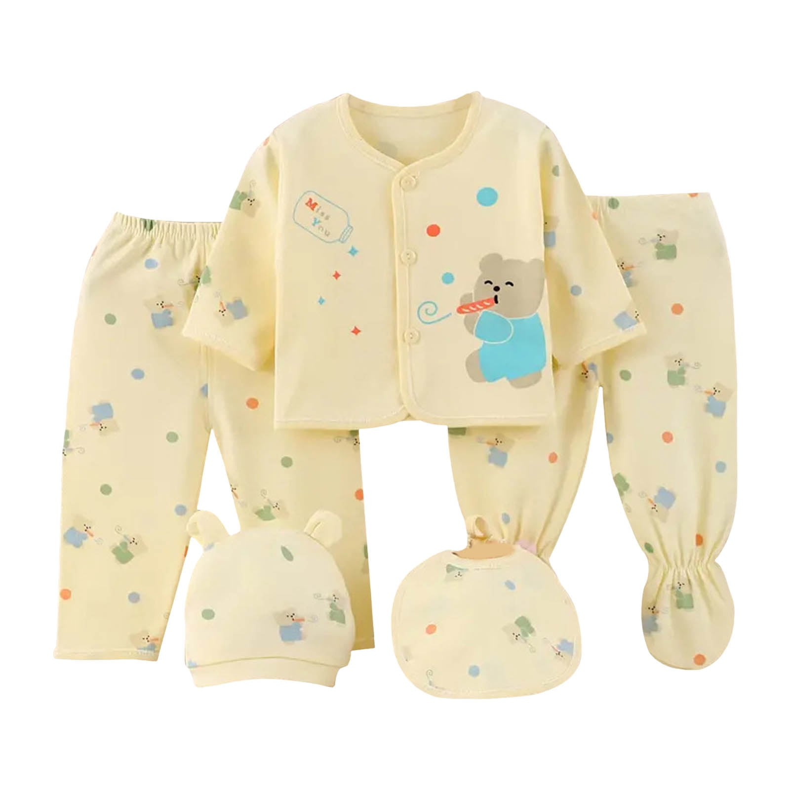 yocbz Preemie Baby Girl Clothing Baby Girl Gifts Shose+Romper Tops+Hat ...
