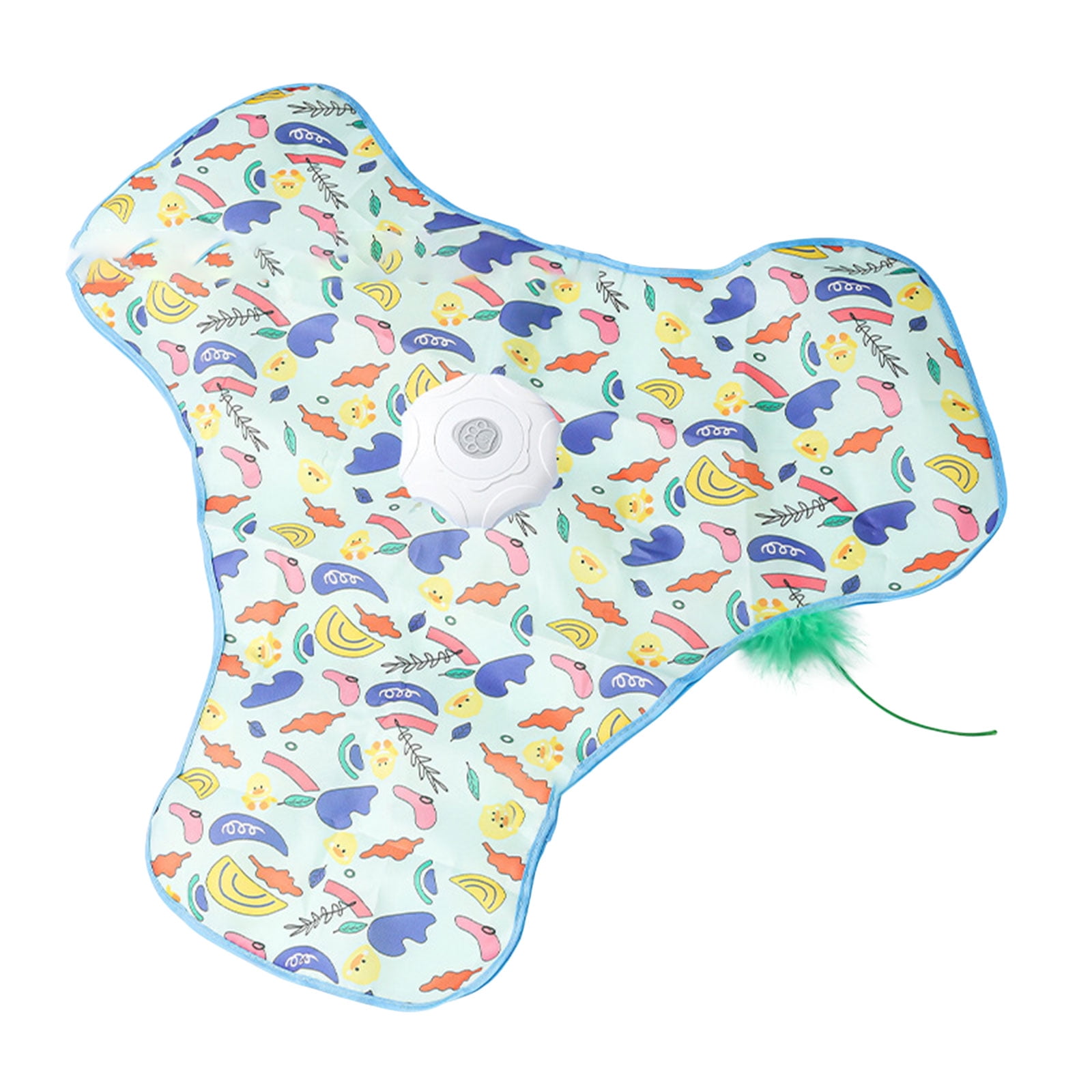 yocbz Rechargeable Automatic Cat Toy, Touch-Activated Interactive Toy ...