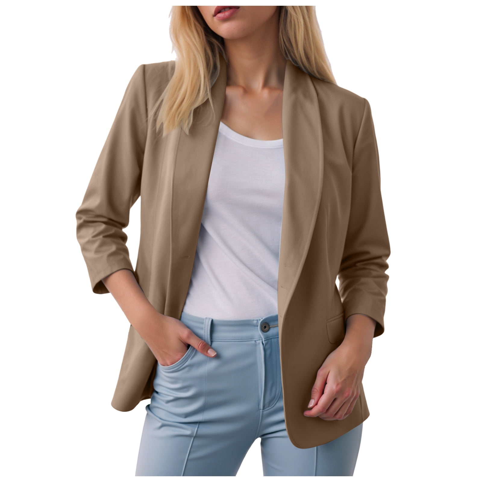 yocbz Summer Blazers for Women Lightweight 2025 Fall Women's Tweed ...