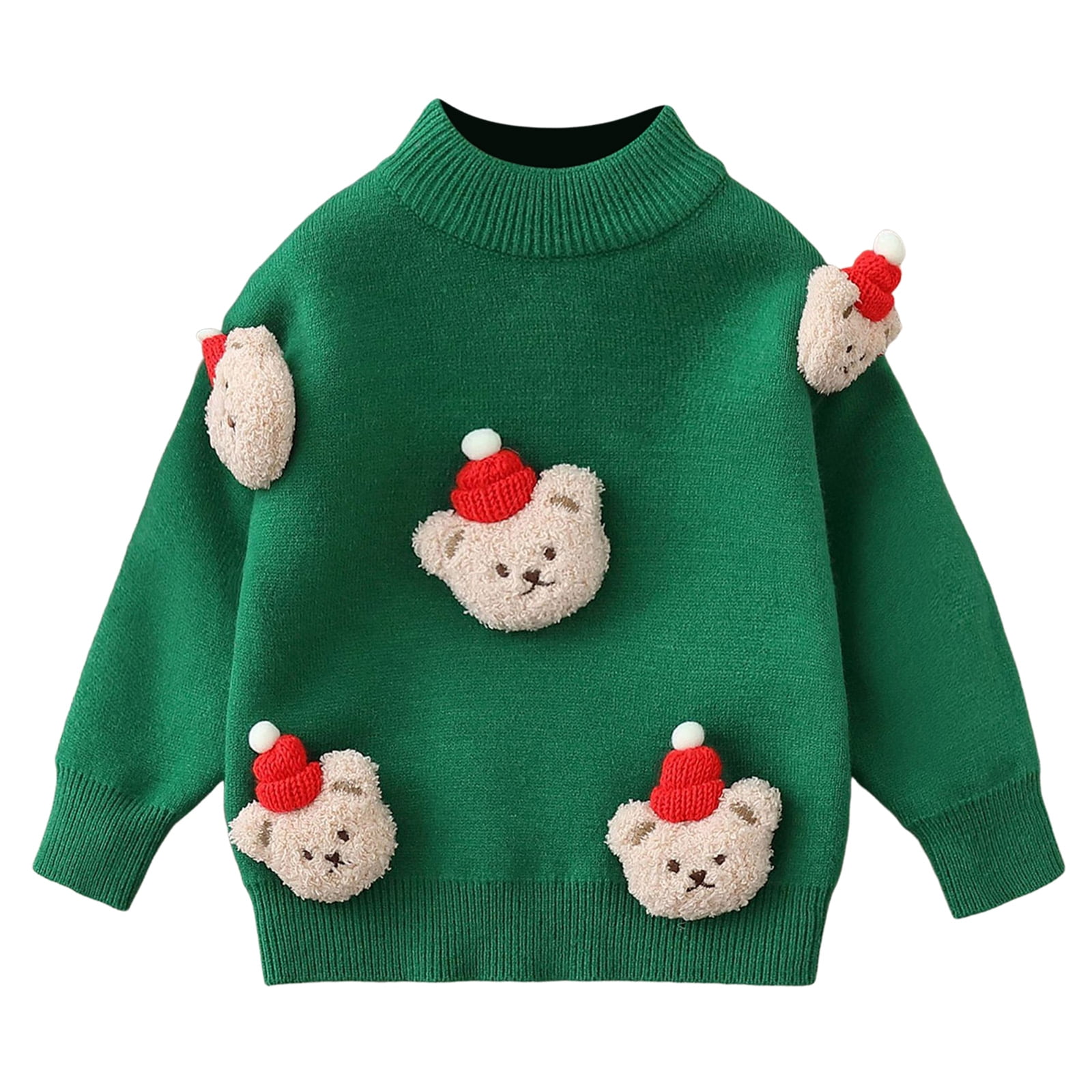 yocbz Teen Girl Christmas Sweater Kids Boys Girls Christmas Sweater ...