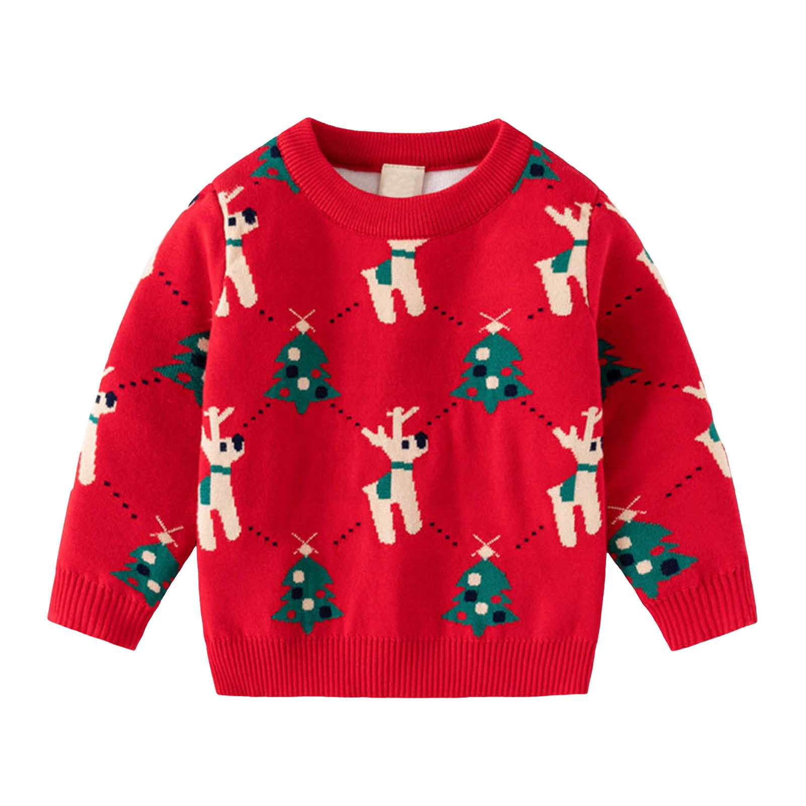 yocbz Teen Girl Christmas Sweater Toddler Girl Christmas Knit Sweater ...