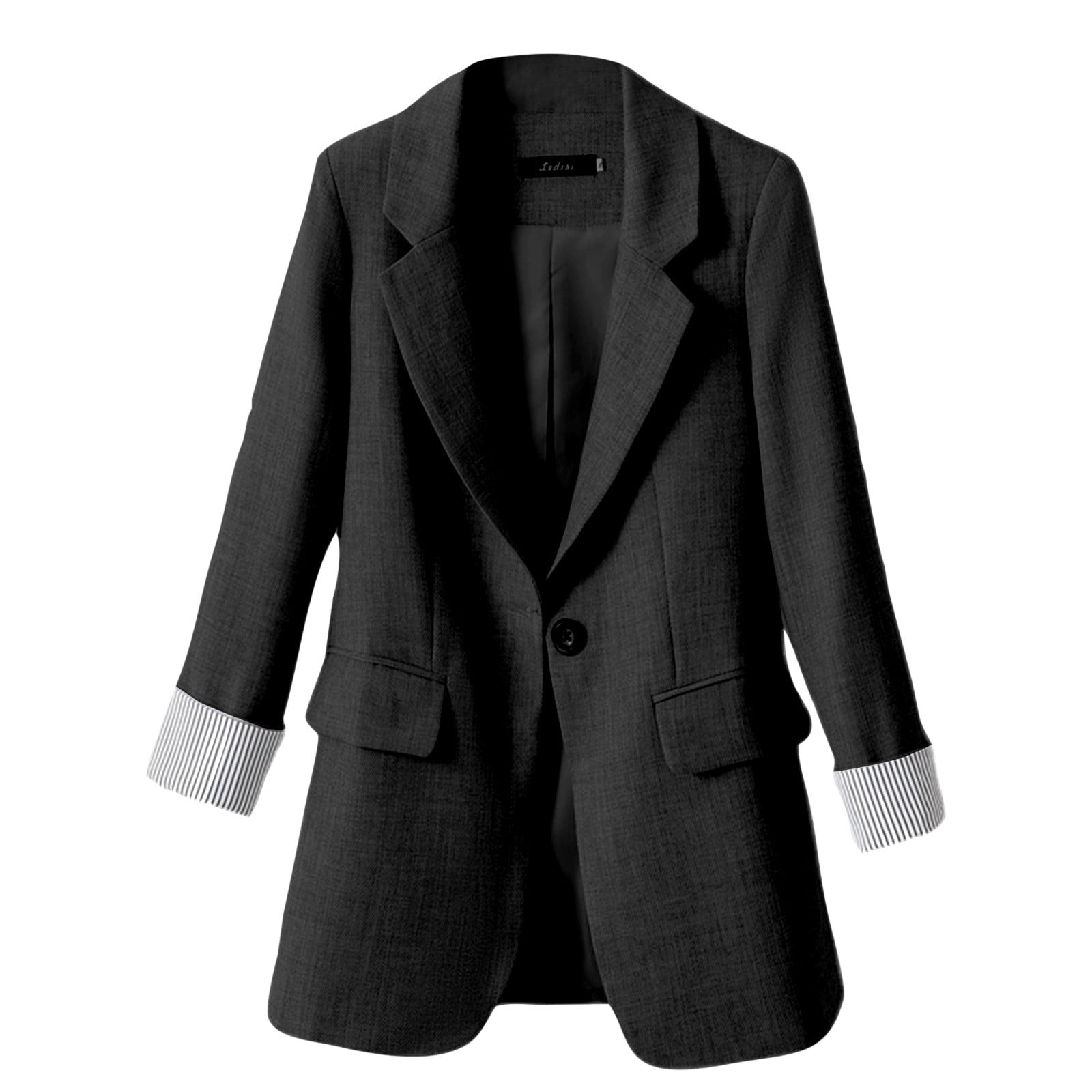 yocbz Women's Blazers & Suit Jackets Womens Casual Blazers Open Front ...