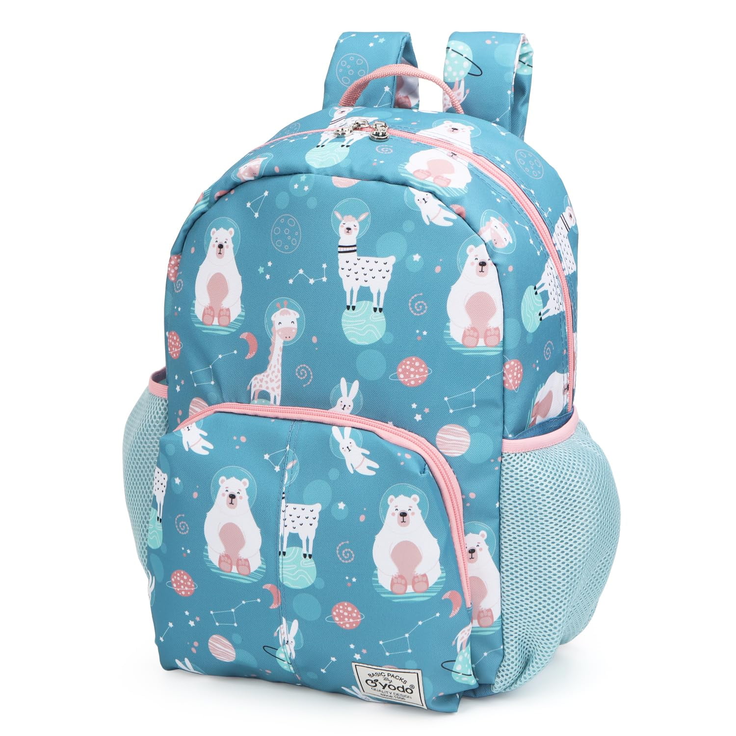 yodo Little Kids School Bag Pre-K Toddler Backpack - Name Tag and Chest ...