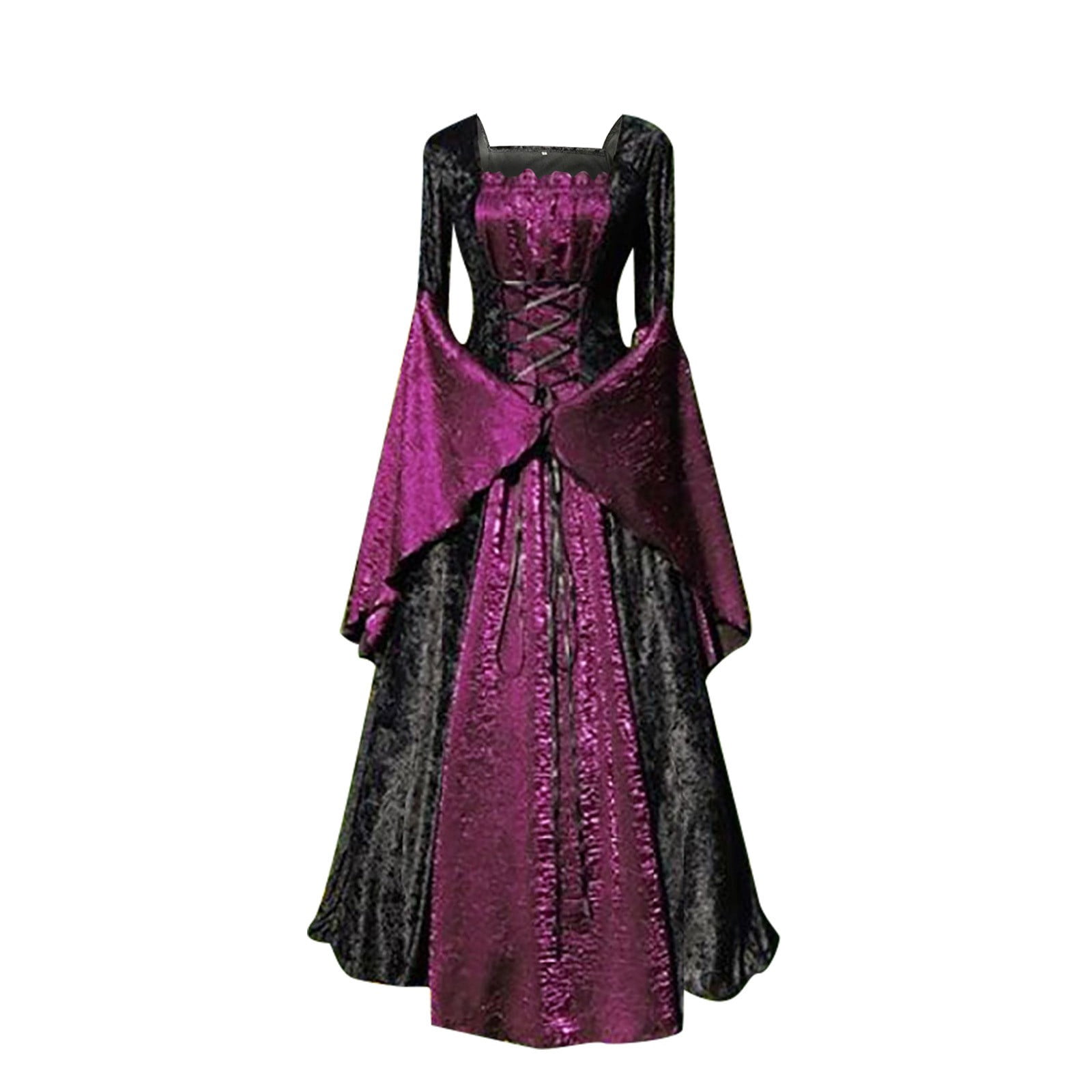 yoeyez 18Th Century Medieval Dress for Women Wedding Guest Vintage ...