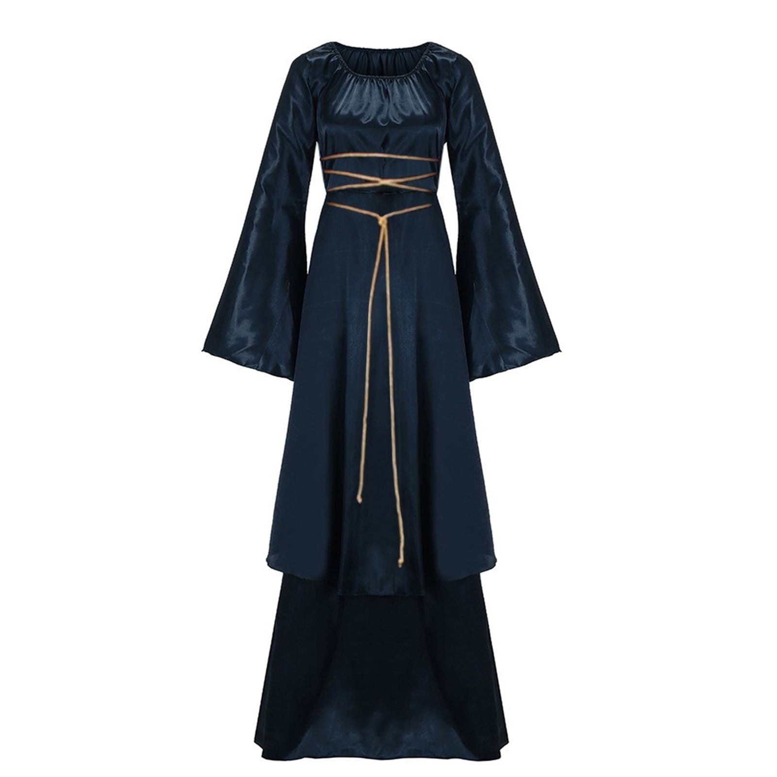 yoeyez Victorian Costumes for Women Medieval Wedding Guest Faire Dress ...