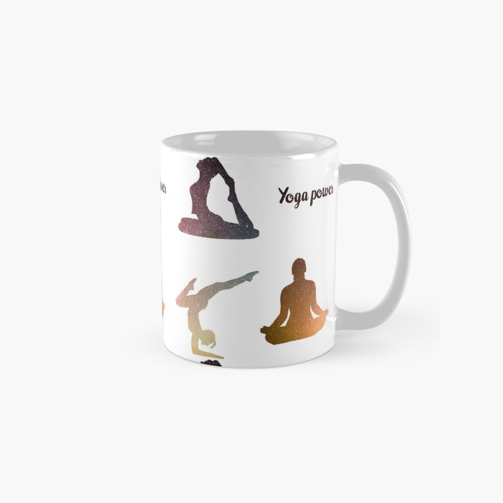 yoga power poses 2 Classic Mug - Walmart.com