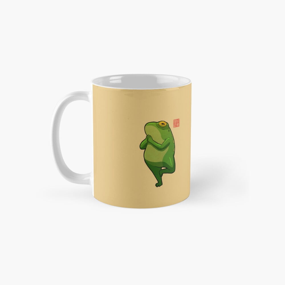 yoga rog tree pose vrikshasana Classic Mug - Walmart.com
