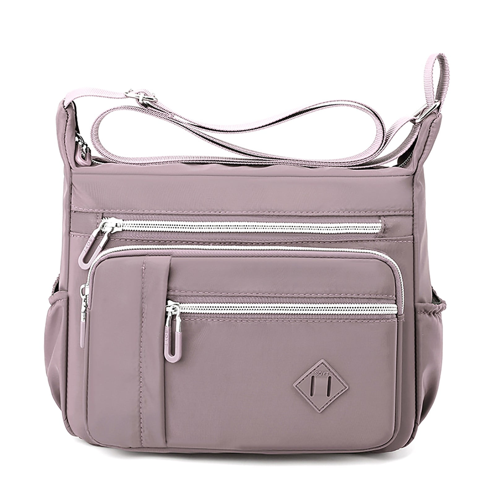 Yolai Women Shoulder Handbag Roomy Multiple Pockets Bag Ladies