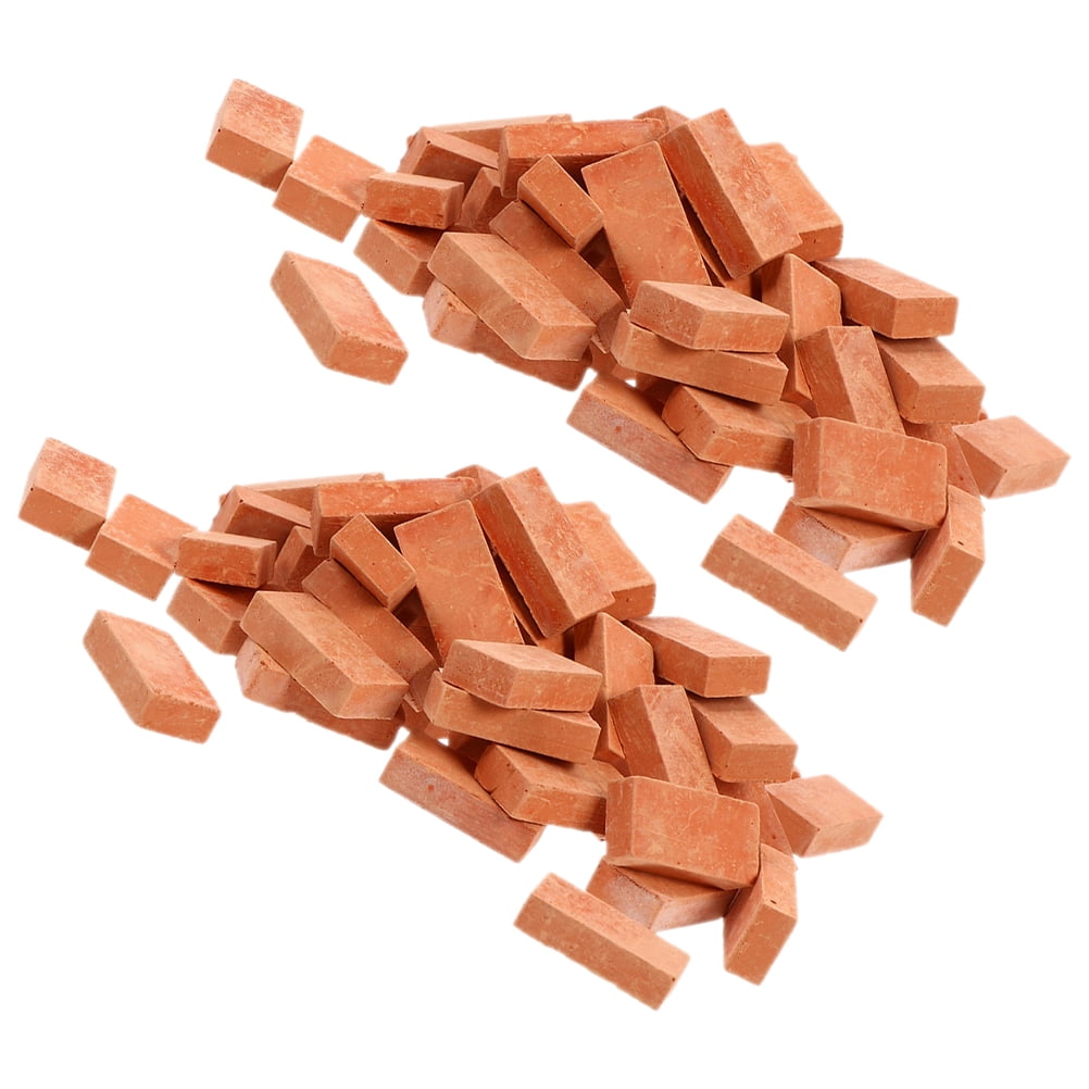 BESTOYARD Mini Bricks Brick Toy 100Pcs 0.47X0.24X0.12in - Walmart.com