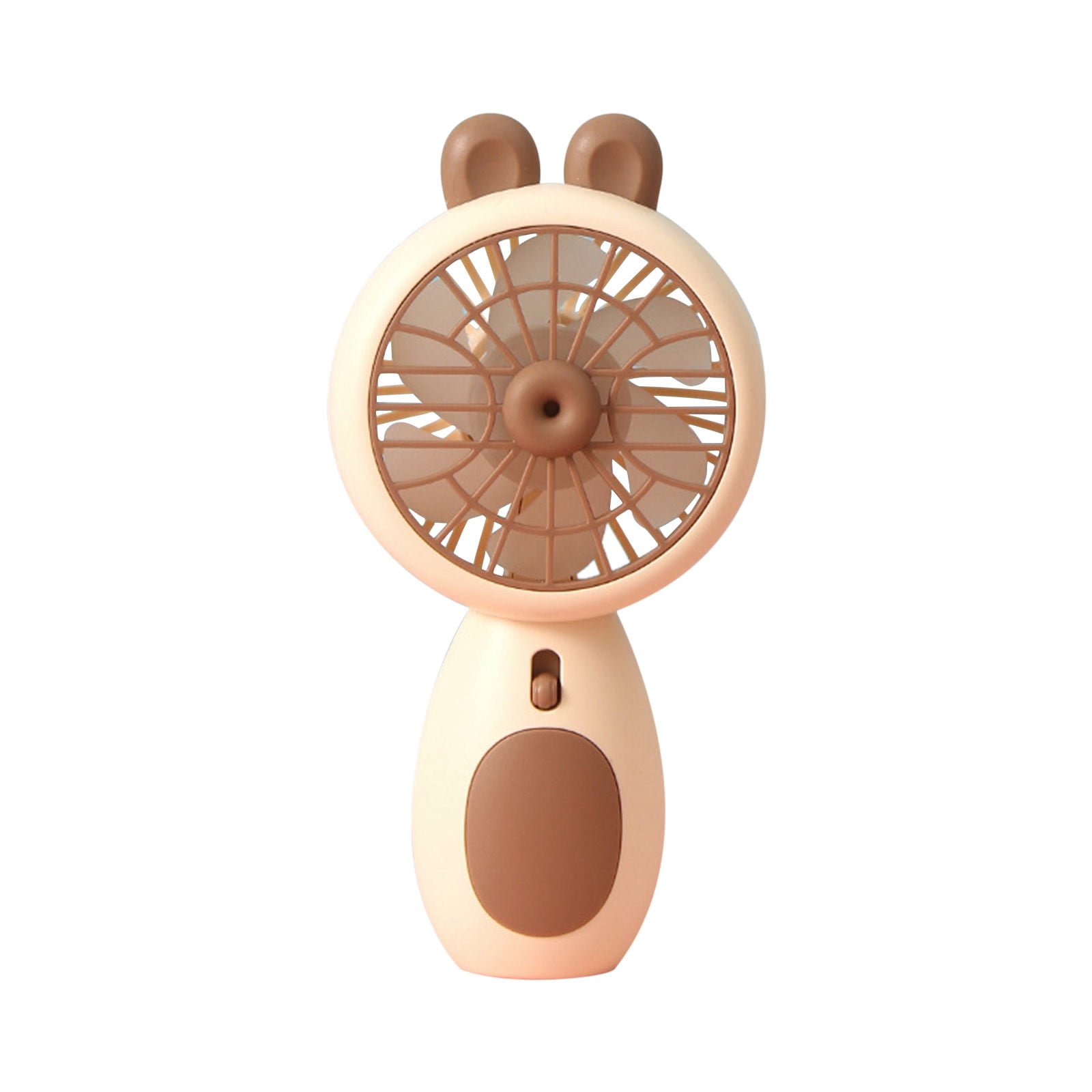 RoamHome Cute Electric Mini Fan Charging with Light Small Fans USB ...