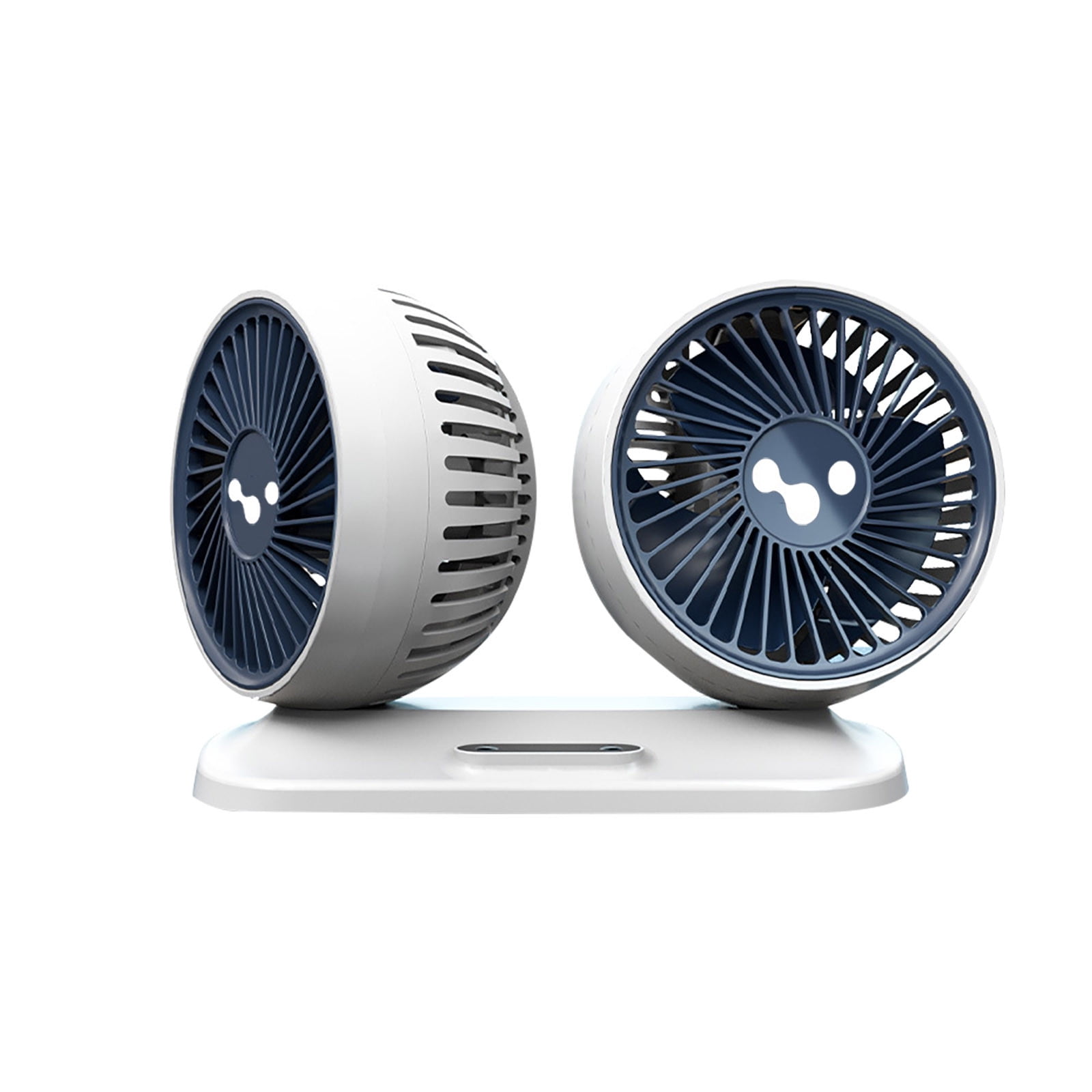 yongmandr Electric Double-Head Mini Fan Charging Small Fans USB ...