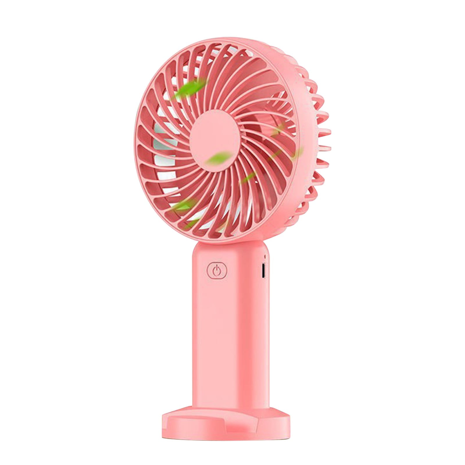 yongmandr Electric Folding Mini Fan with Phone Holder Small Fans USB ...