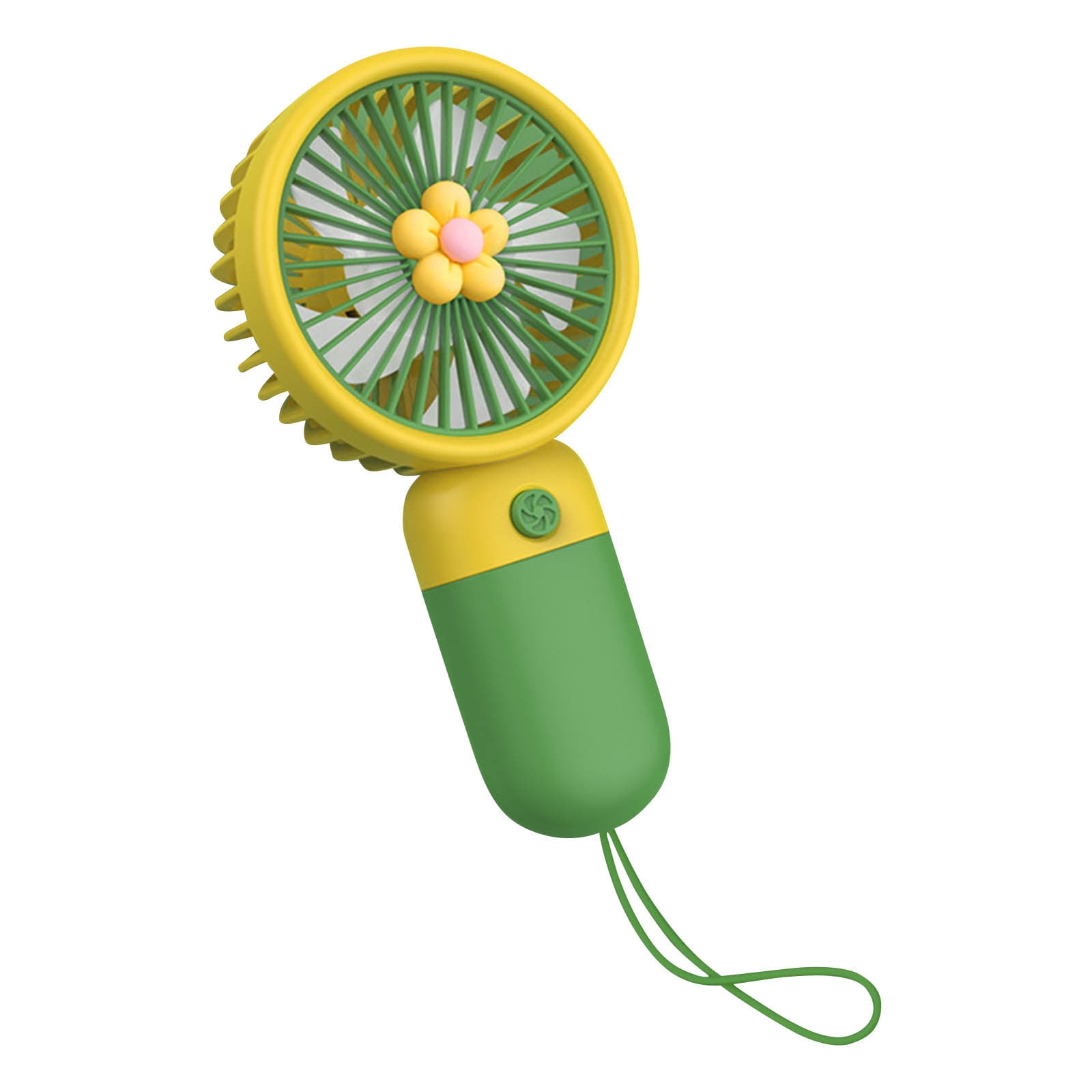 RoamHome Electric Mini Fan Cartoon Fruit Small Fans USB Rechargeable ...