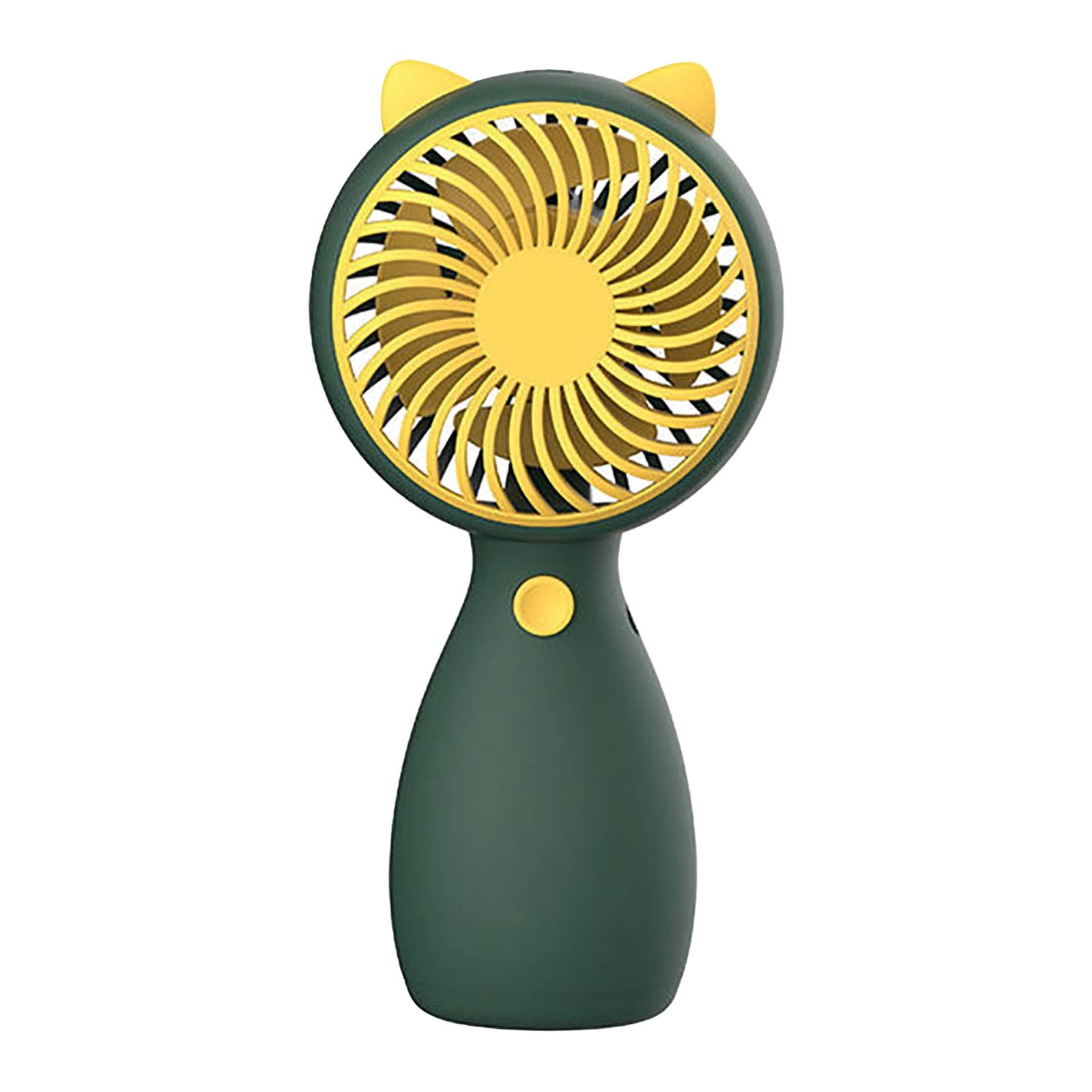 RoamHome Electric Mini Fan Charging Small Fans USB Rechargeable 2000mAh ...