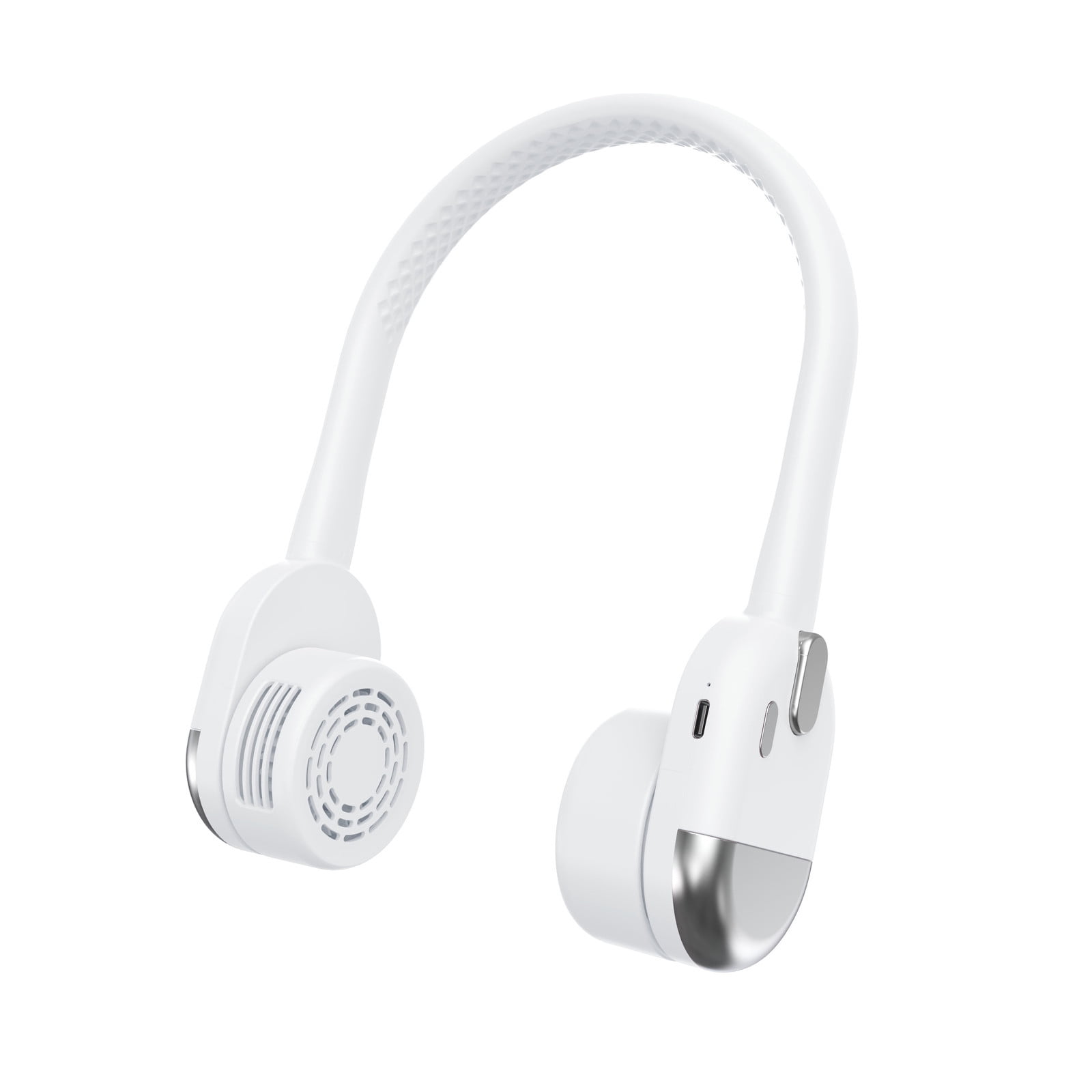 RoamHome Electric Portable Foldable Neck Fan Earphone Design, Wearable ...