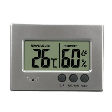 Western Humidor Caliber 4R Hygrometer and Thermometer Humidity Reader ...