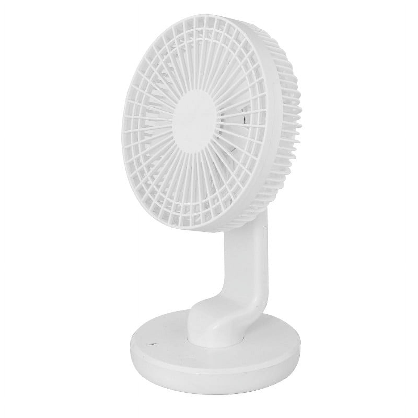 RoamHome Portable 6 Inches 1200mAh Desk Fan Small Quiet Desktop Mini ...