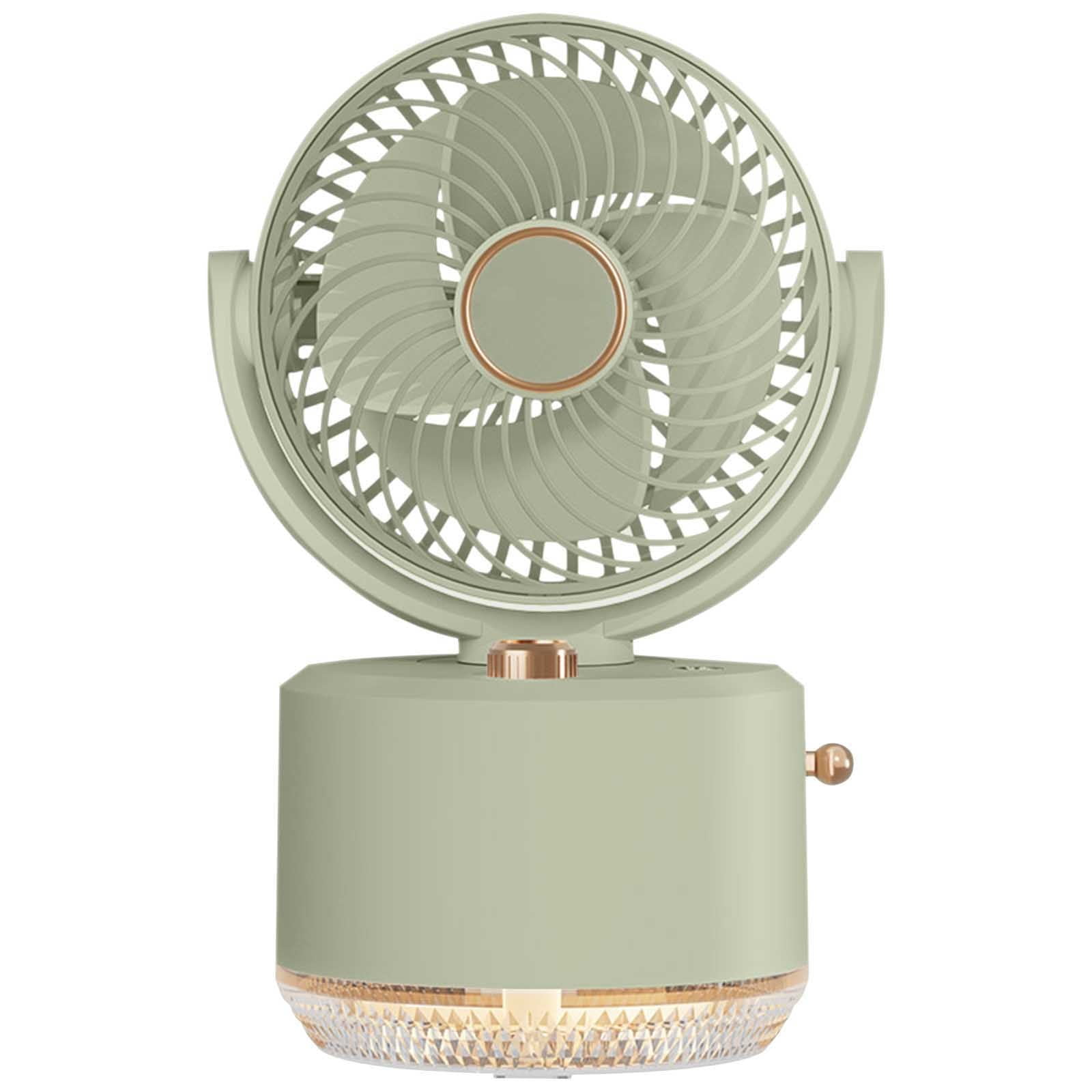 RoamHome Portable Desk Fan Small Quiet Desktop Mini Fan, Mute USB ...