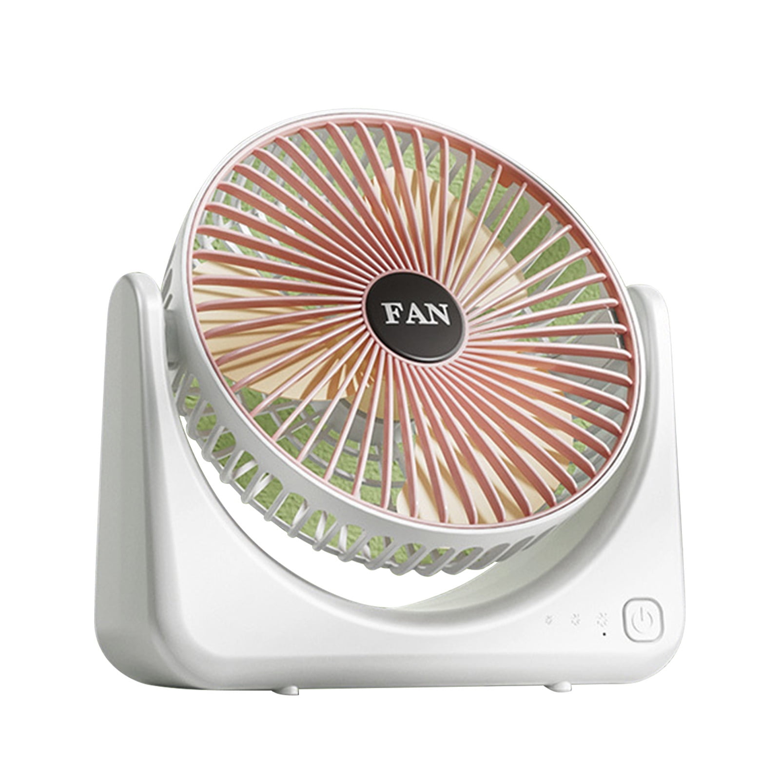 RoamHome Portable Plastic Desk Fan Small Quiet Desktop Mini Fan, Mute ...