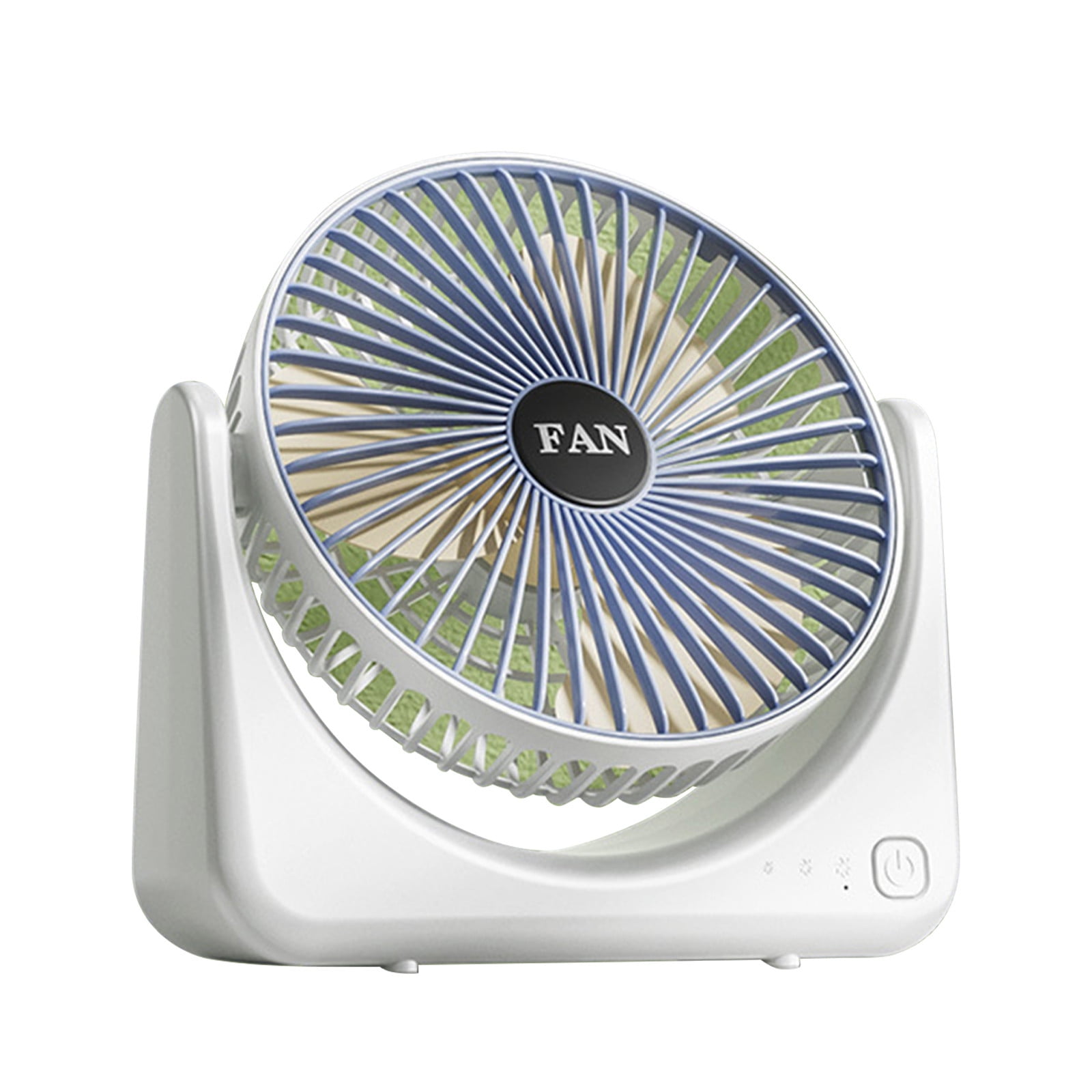 RoamHome Portable Plastic Desk Fan Small Quiet Desktop Mini Fan, Mute ...