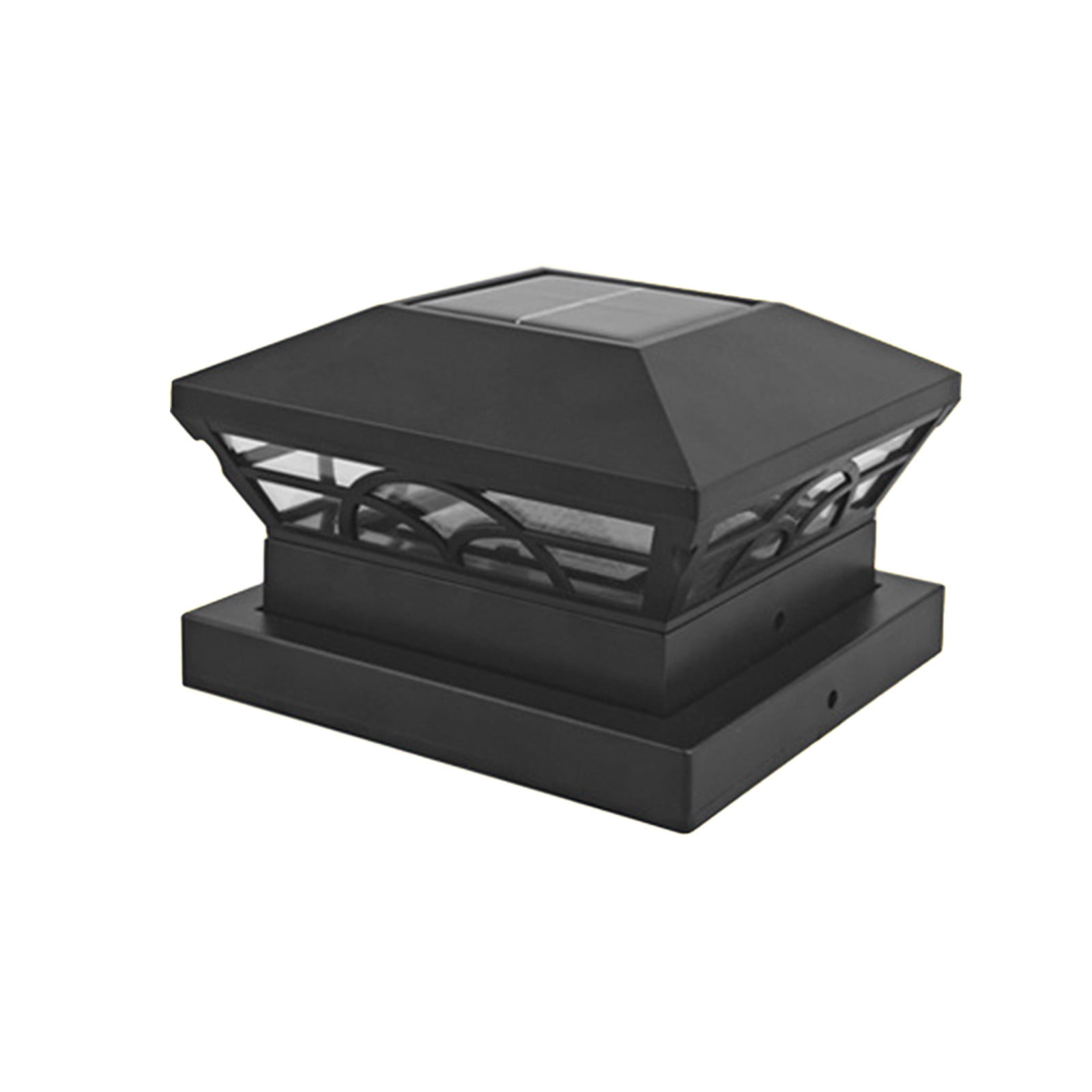 RoamHome Solar Column Lights Outdoor Garden Decor - Waterproof Solar ...