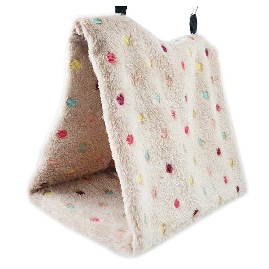 RoamHome Thick Cotton Parrot Hammock Hanging Birdhouse Cute Thermal ...