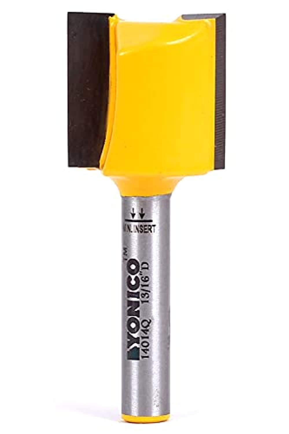 yonico router bits straight bit 13/16-inch diameter x 25/32-inch height ...