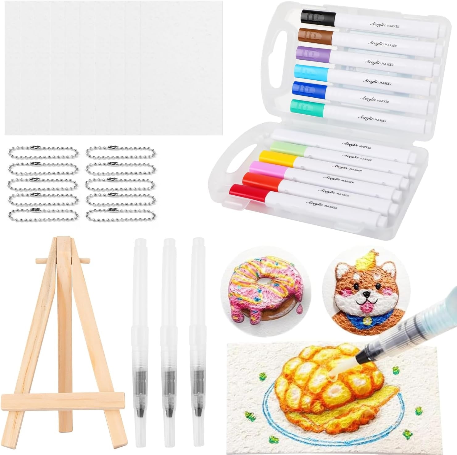 yonudsa Magic Puffy Paint, 3D Drawing Magic Canvas Sponge, Puffy ...