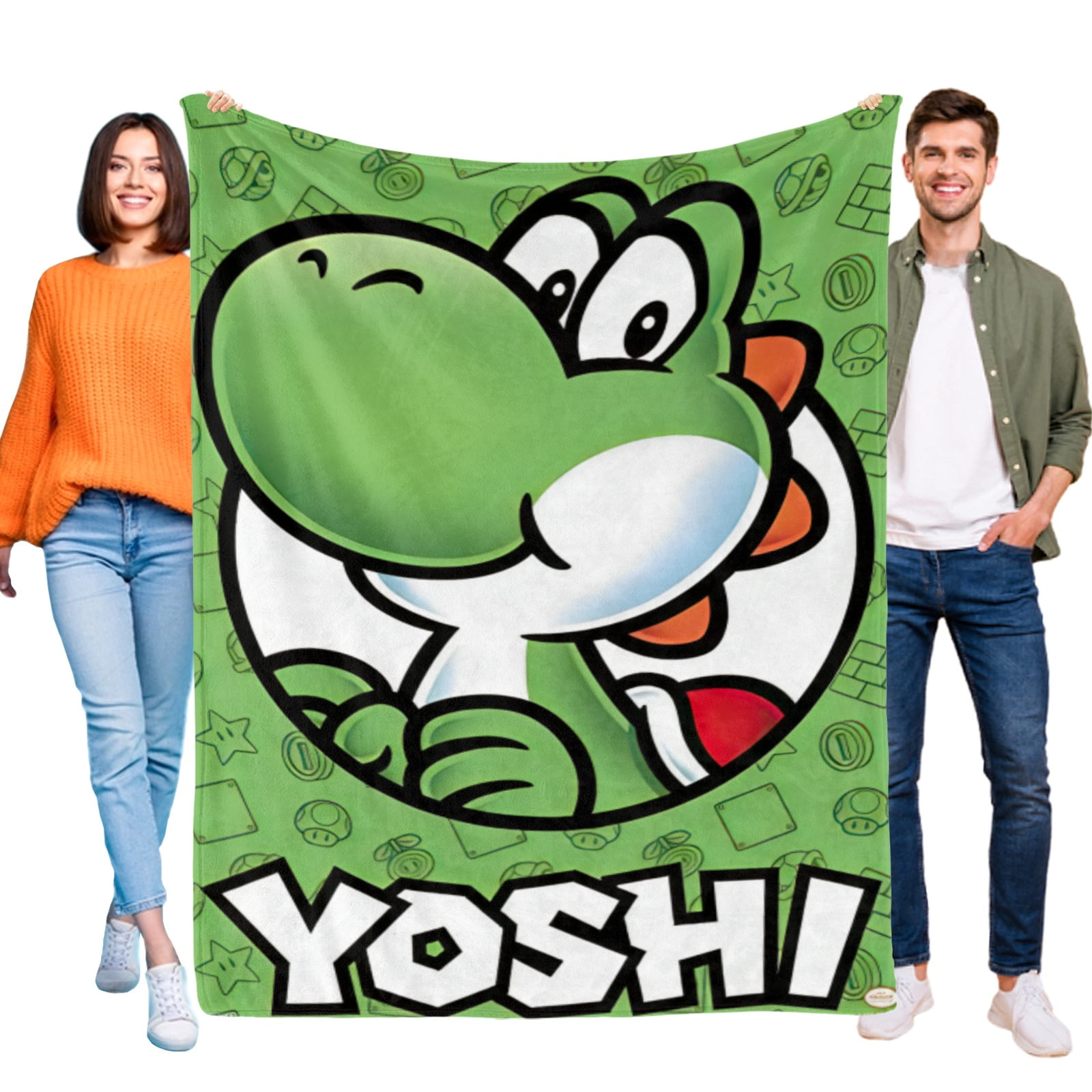 yoshi Throw Blanket Gifts for Fans Lover Girls Boys Women Present ...