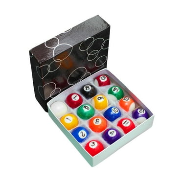 Billiard Pool Ball Deluxe Set 2 ¼” - 57.2 mm - Walmart.com