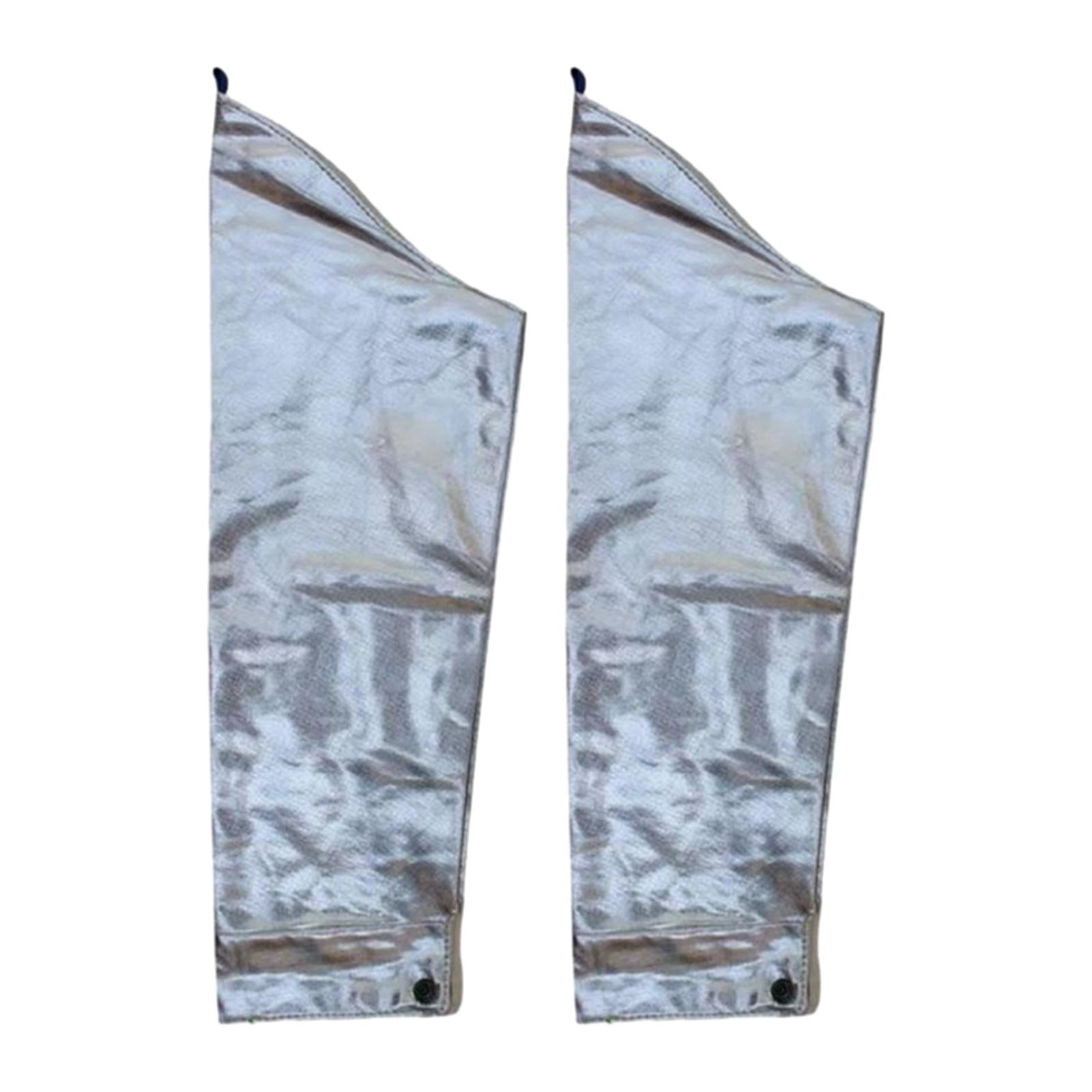 yotijar 2 Pieces Heat Resistant Arm Protectors Aluminum Foil over ...