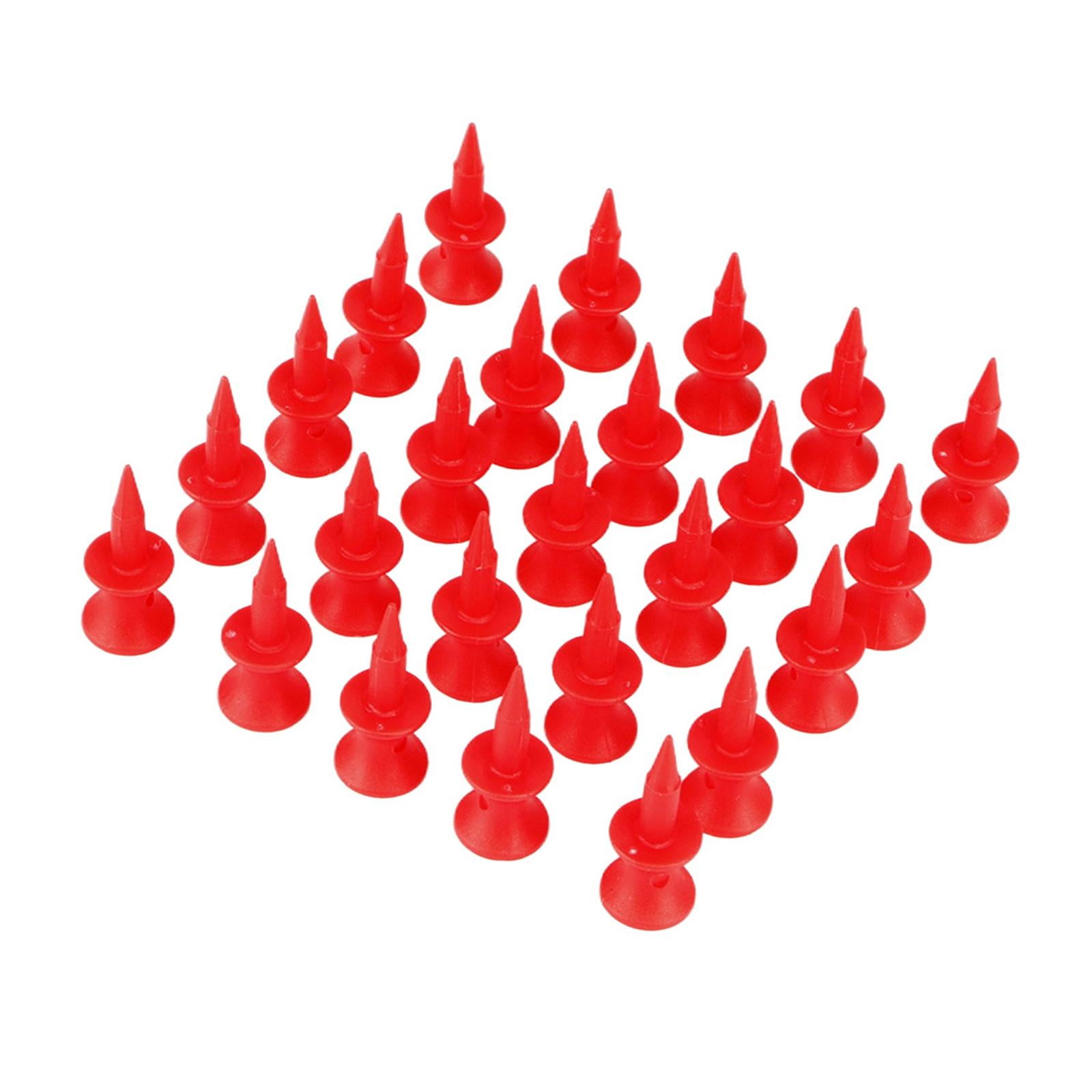 yotijar 25 Pieces Golf Tees Easy to Install Portable Reusable Golf ...