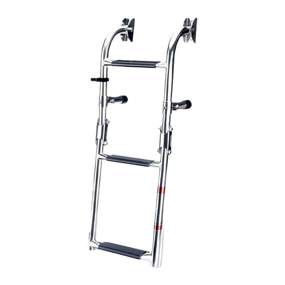 yotijar Boat Ladder Foldable Heavy Duty Vertical Accessories Transom ...