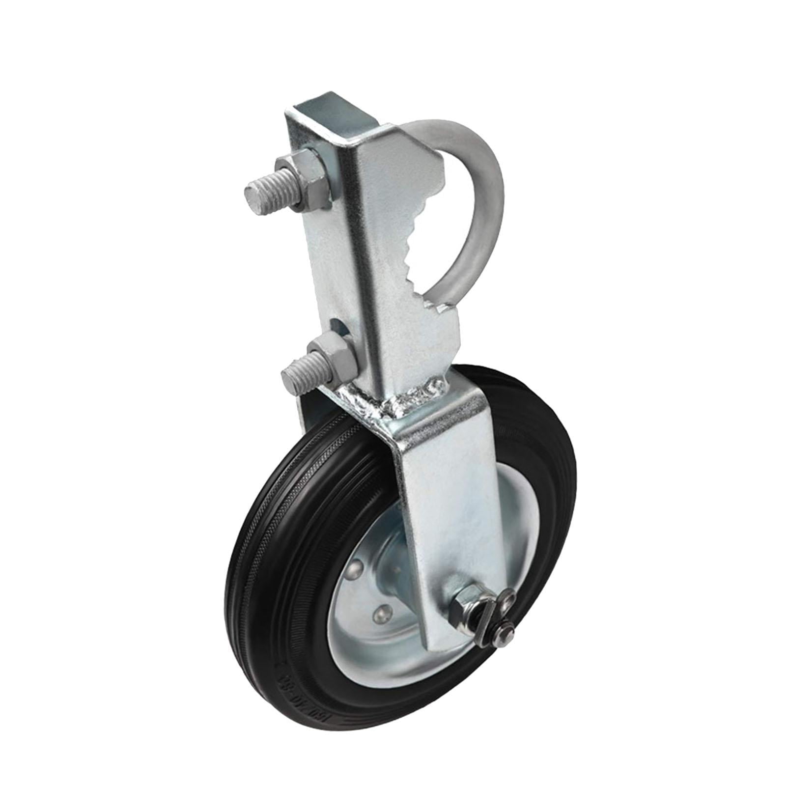 yotijar Fence Gate Caster Wheel 8 inch High Auxiliary Wheel Heavy Duty ...