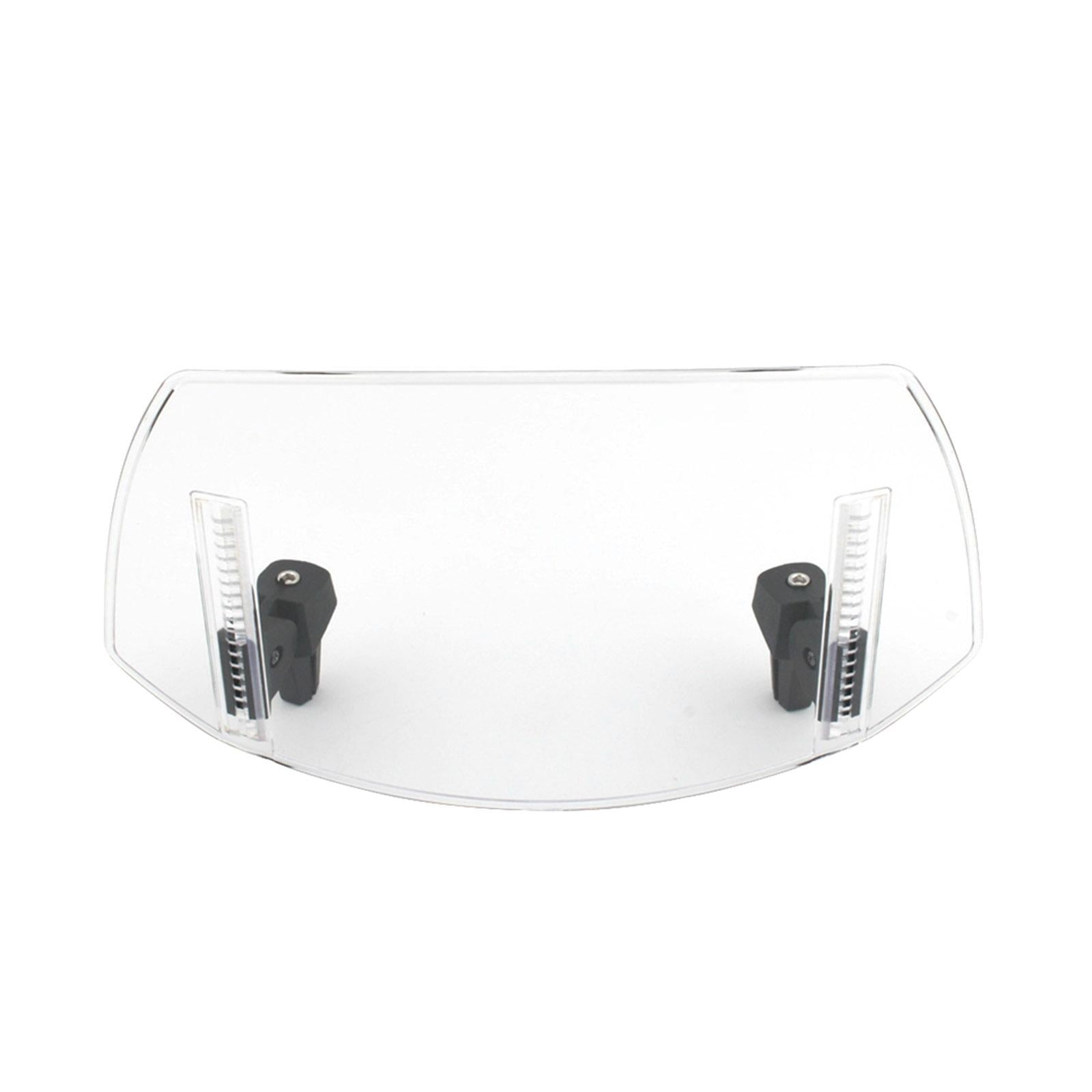 yotijar Generic Motorcycle Windshield 17.7x29.2cm Versatile Motorbike ...