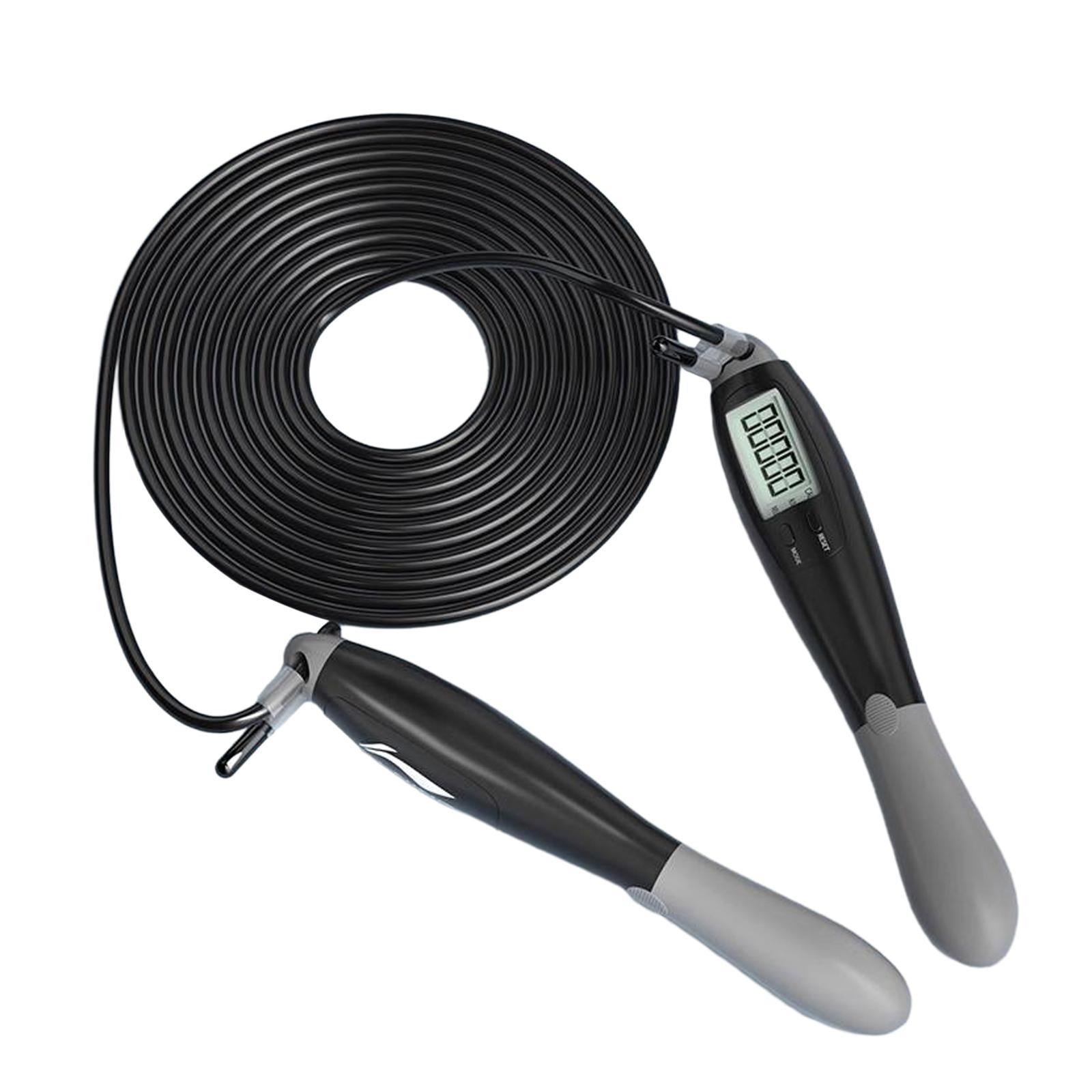 yotijar Jump Rope Counting with Digital Counter Jumping Rope for Gym ...