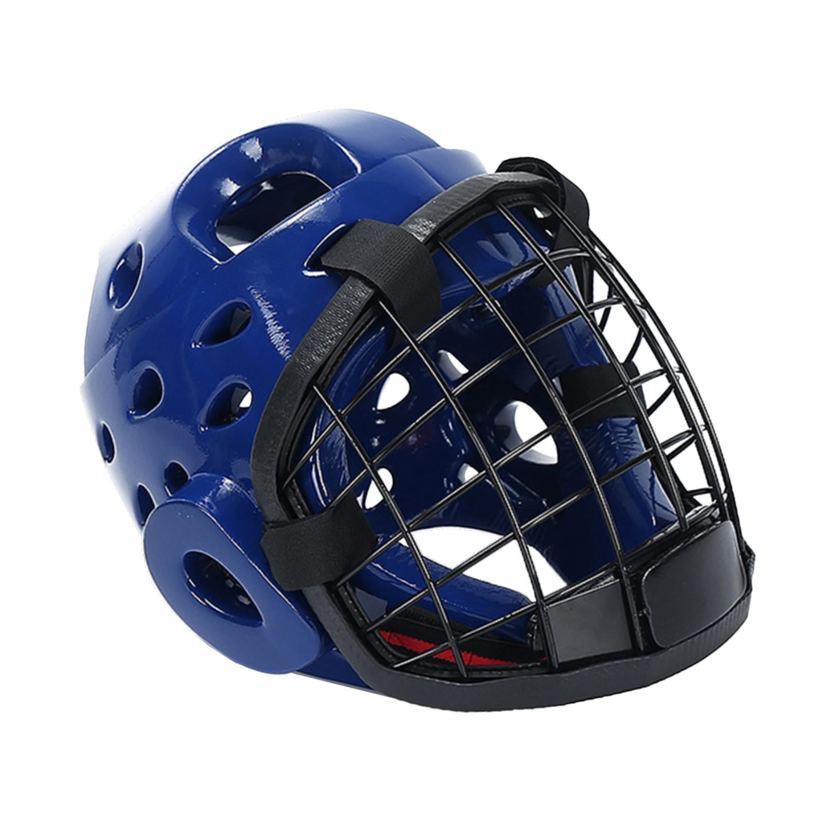 yotijar Karate Headgear Portable Ice Hockey Helmet for Sparring Muay ...