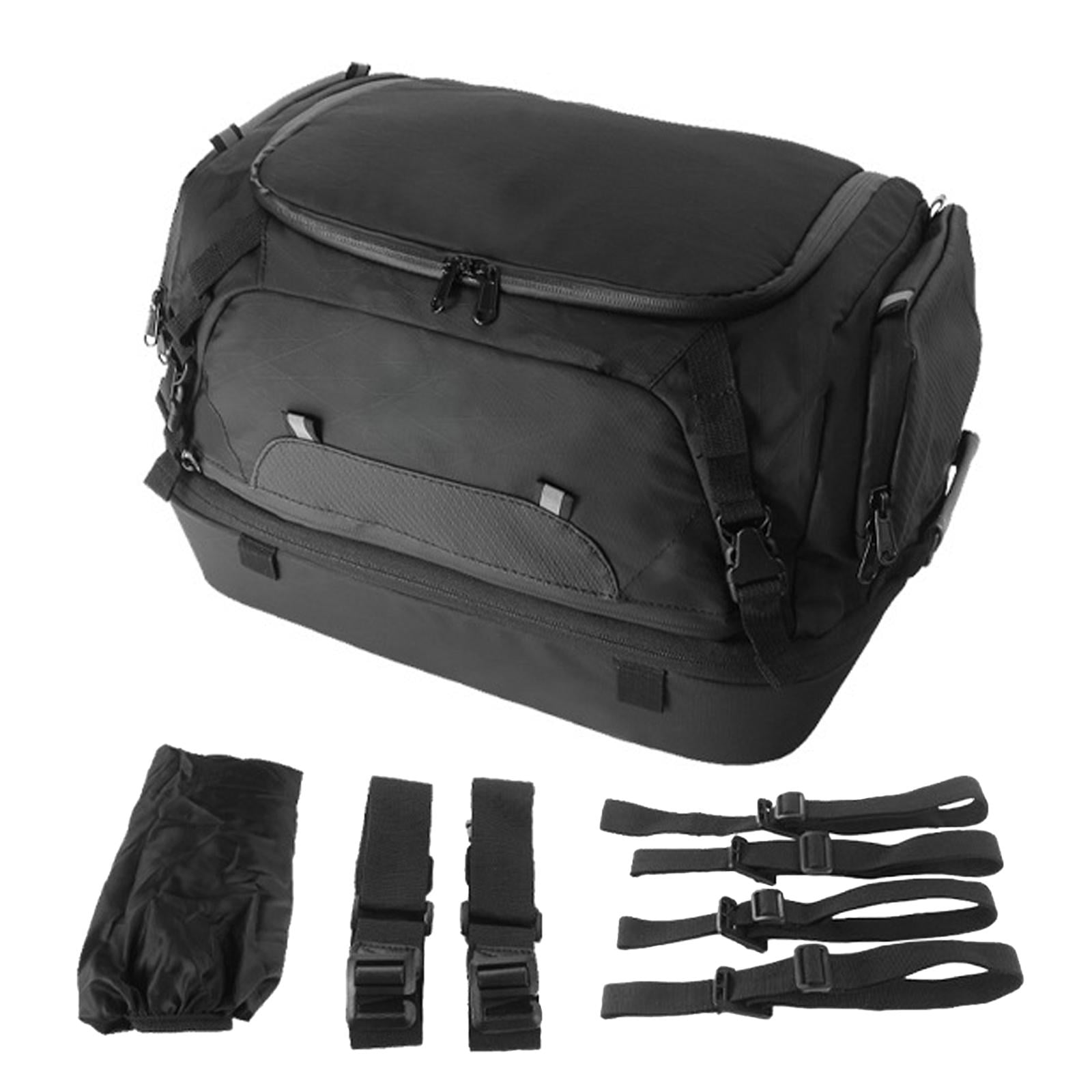 yotijar Motorbike Bag Accessories 35-42L Black Waterproof Motorcycle ...