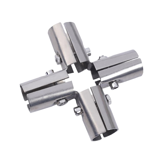 yotijar Stainless Steel Pipe Connector Pipe Clamp Connector Fasteners ...