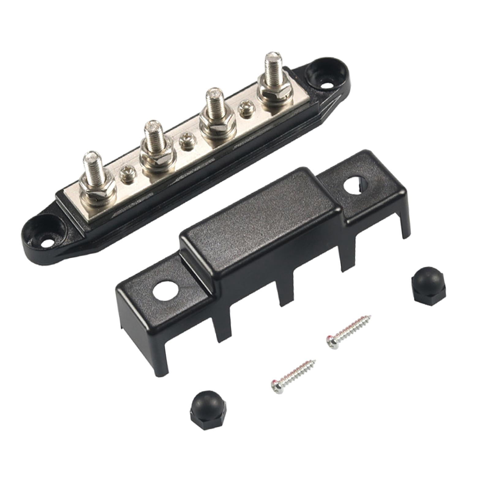 yotijar s Wiring Row 12V Bus Bar with Cover for Automotive Solar Wiring ...