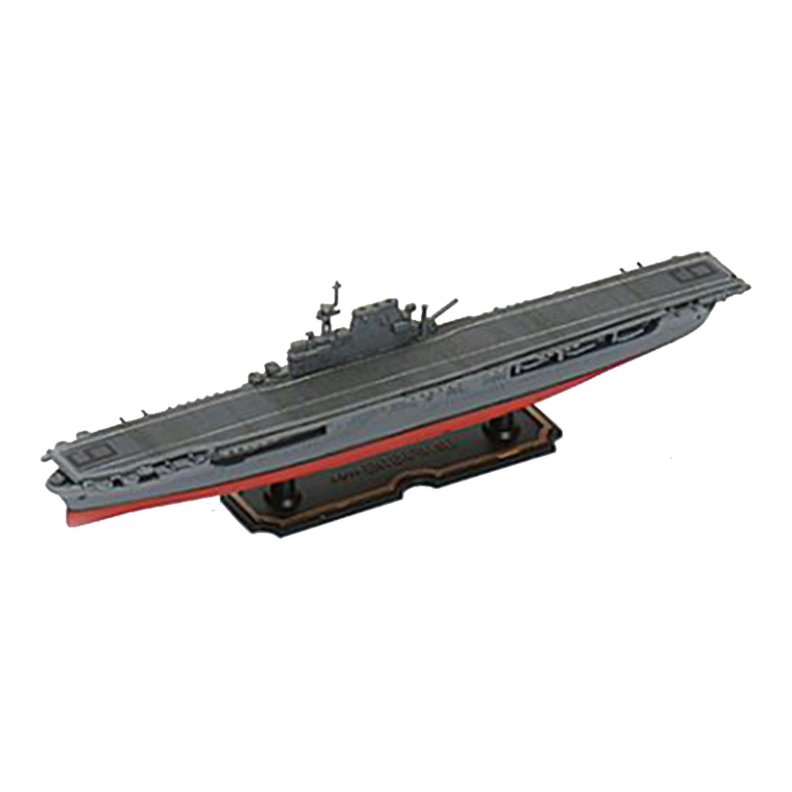 yotijay 1/2000 Model Warships Ship Kits DIY Assembled Display Tabletop Decor Educational ...